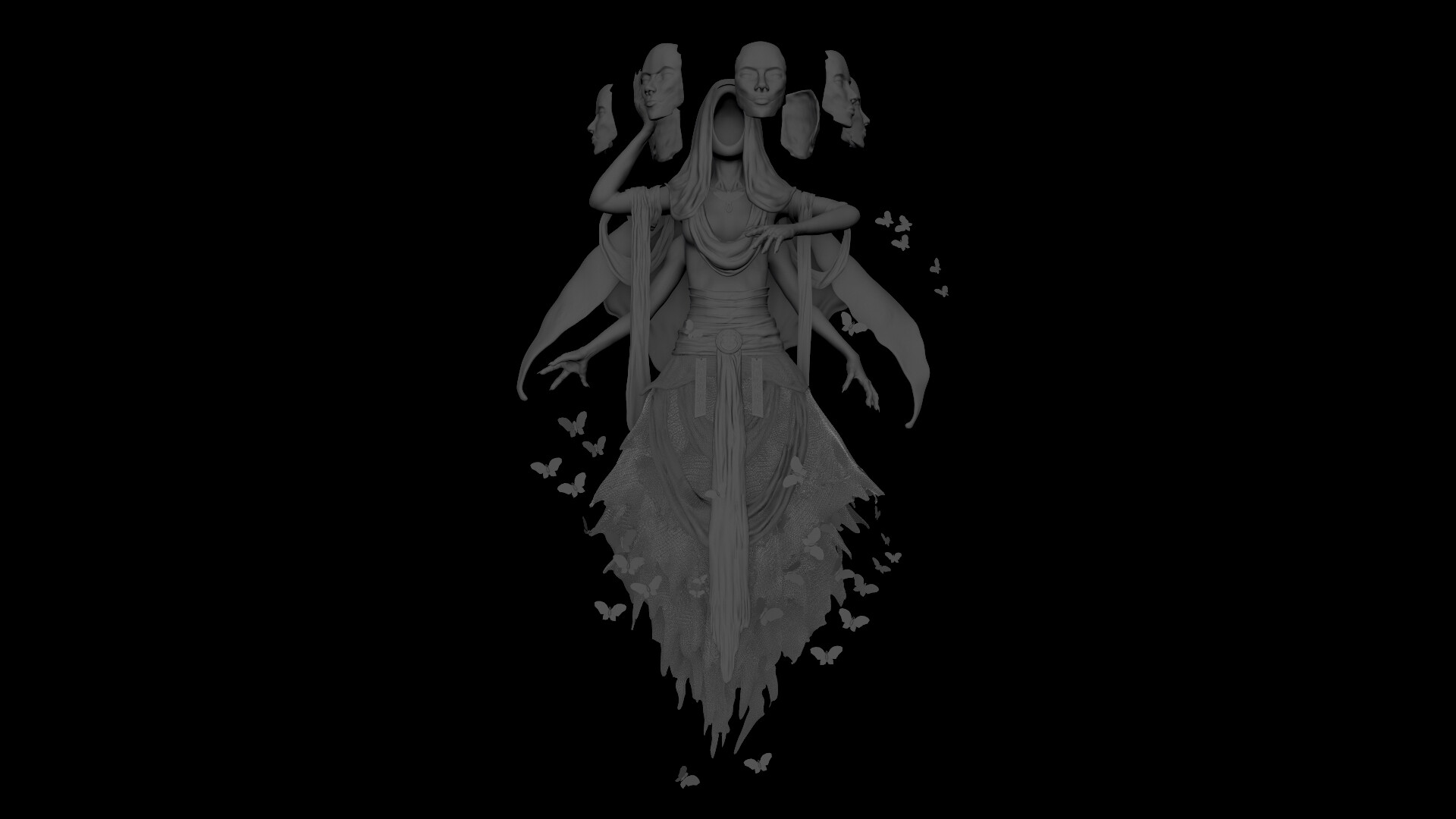 the faceless wallpaper