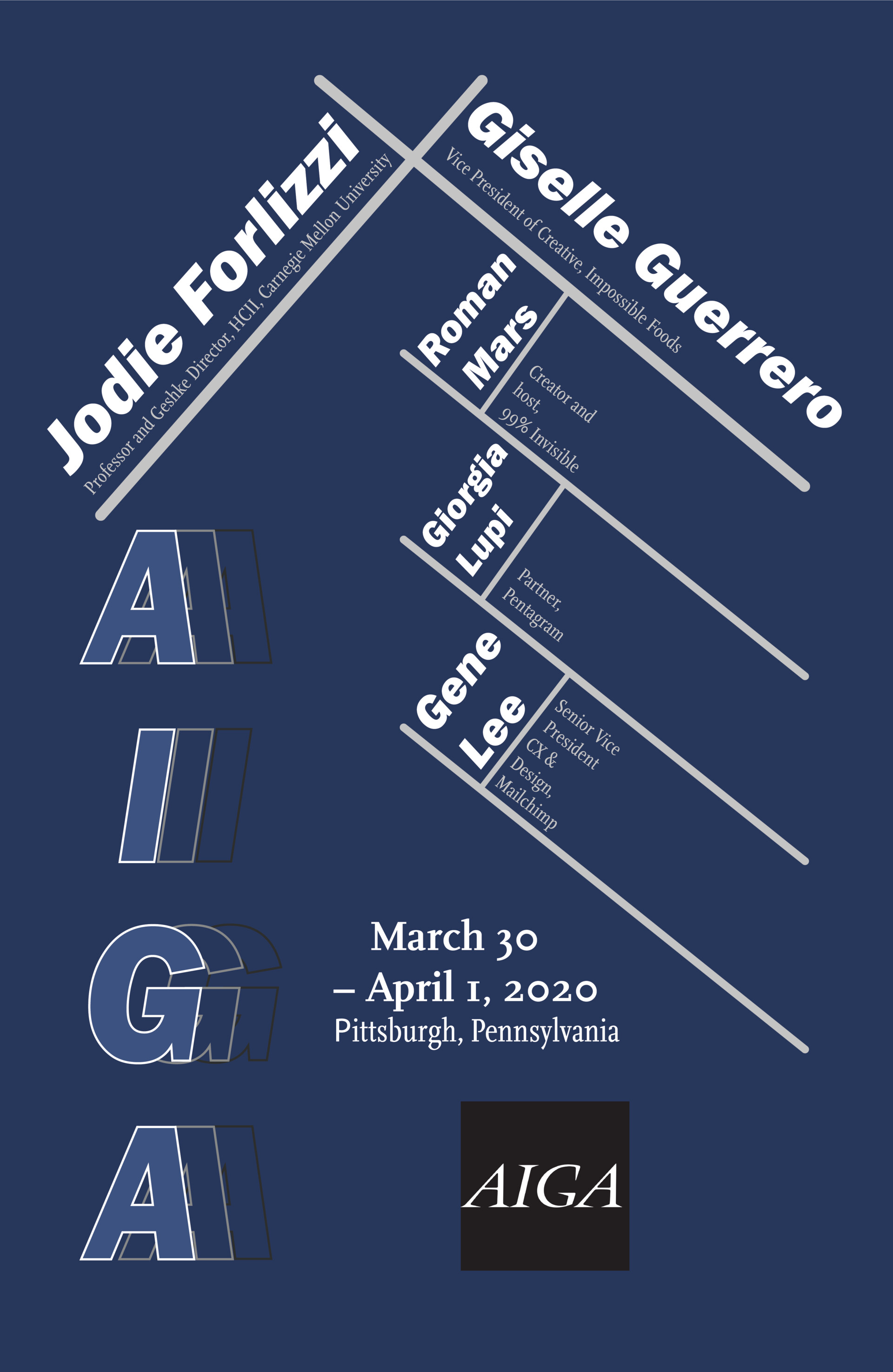 Michael Edward Mizusawa - AIGA Conference poster concept