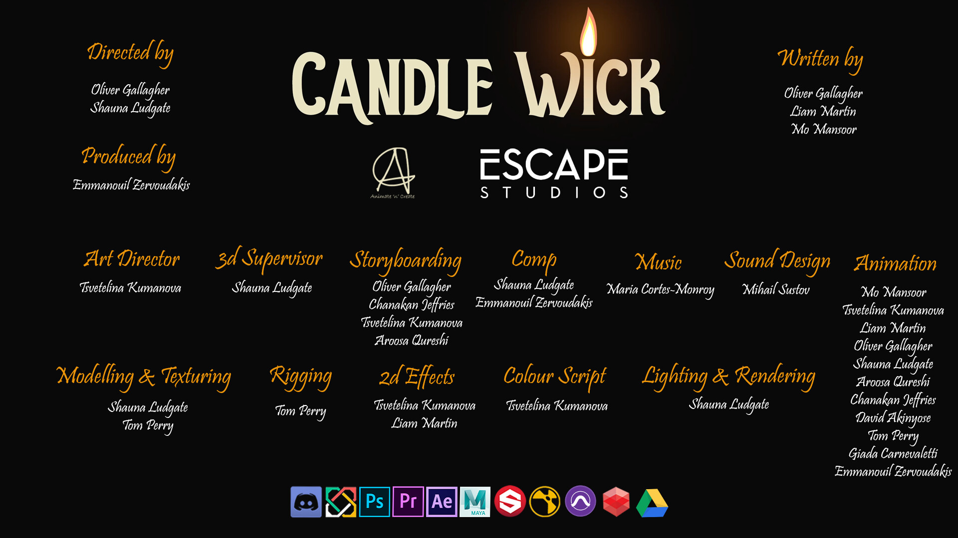 Liam Martin - Candle Wick - ANIMATION