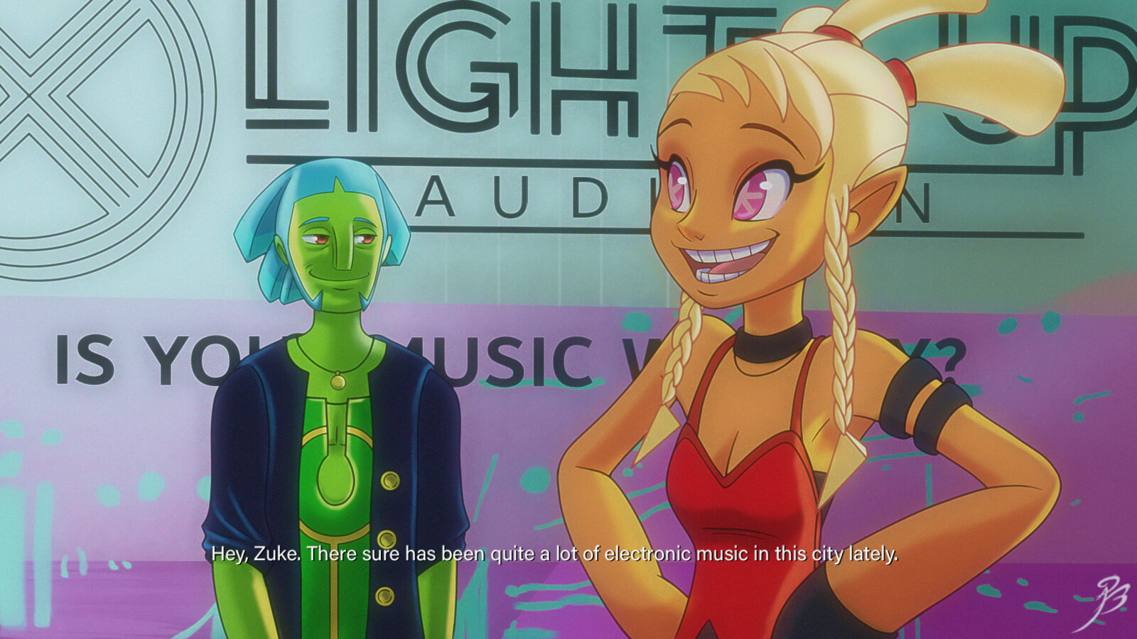 Angel B. - No Straight Roads (Screencap Aesthetic & Redraw Collection)