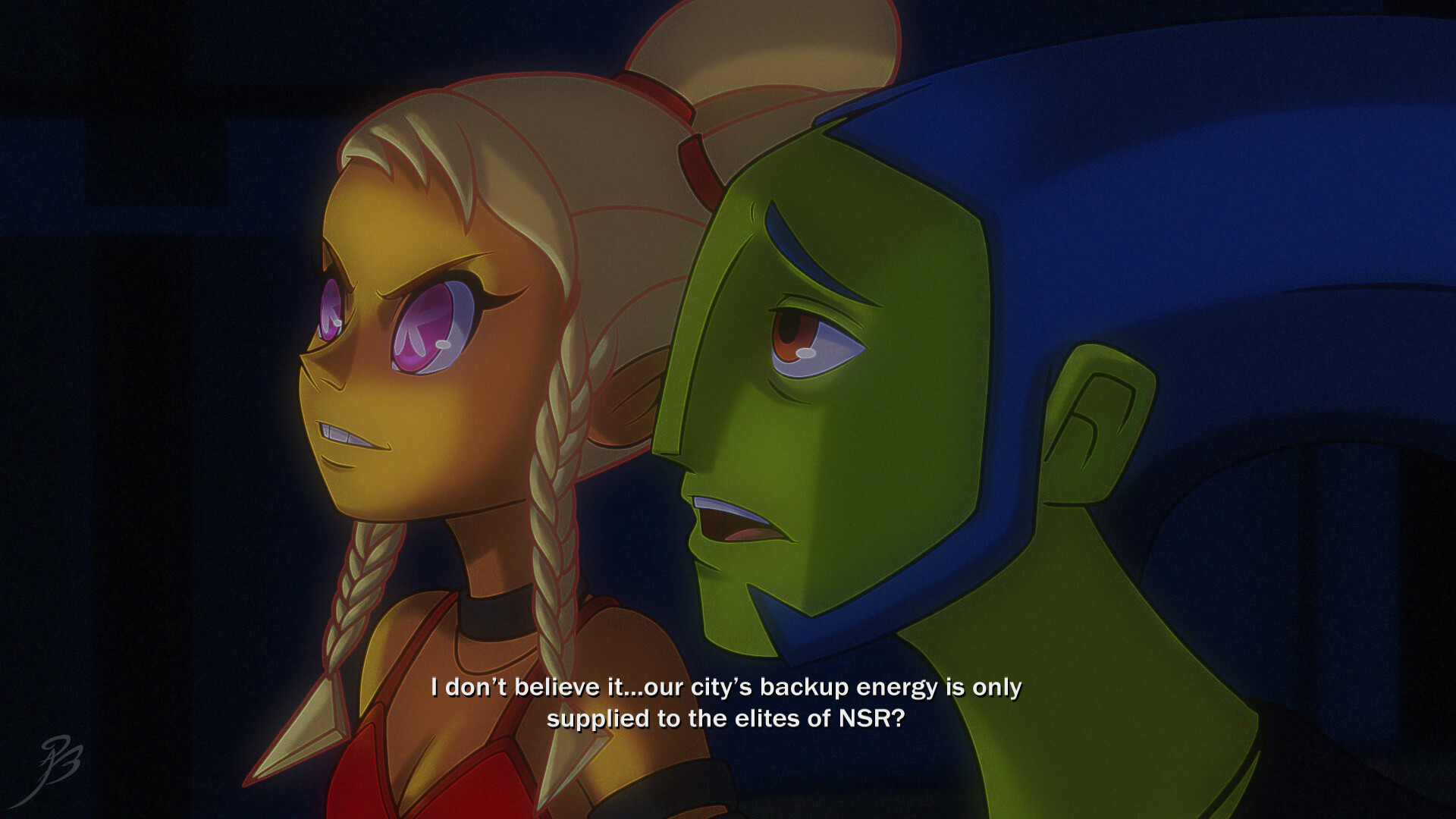 Angel B. - No Straight Roads (Screencap Aesthetic & Redraw Collection)