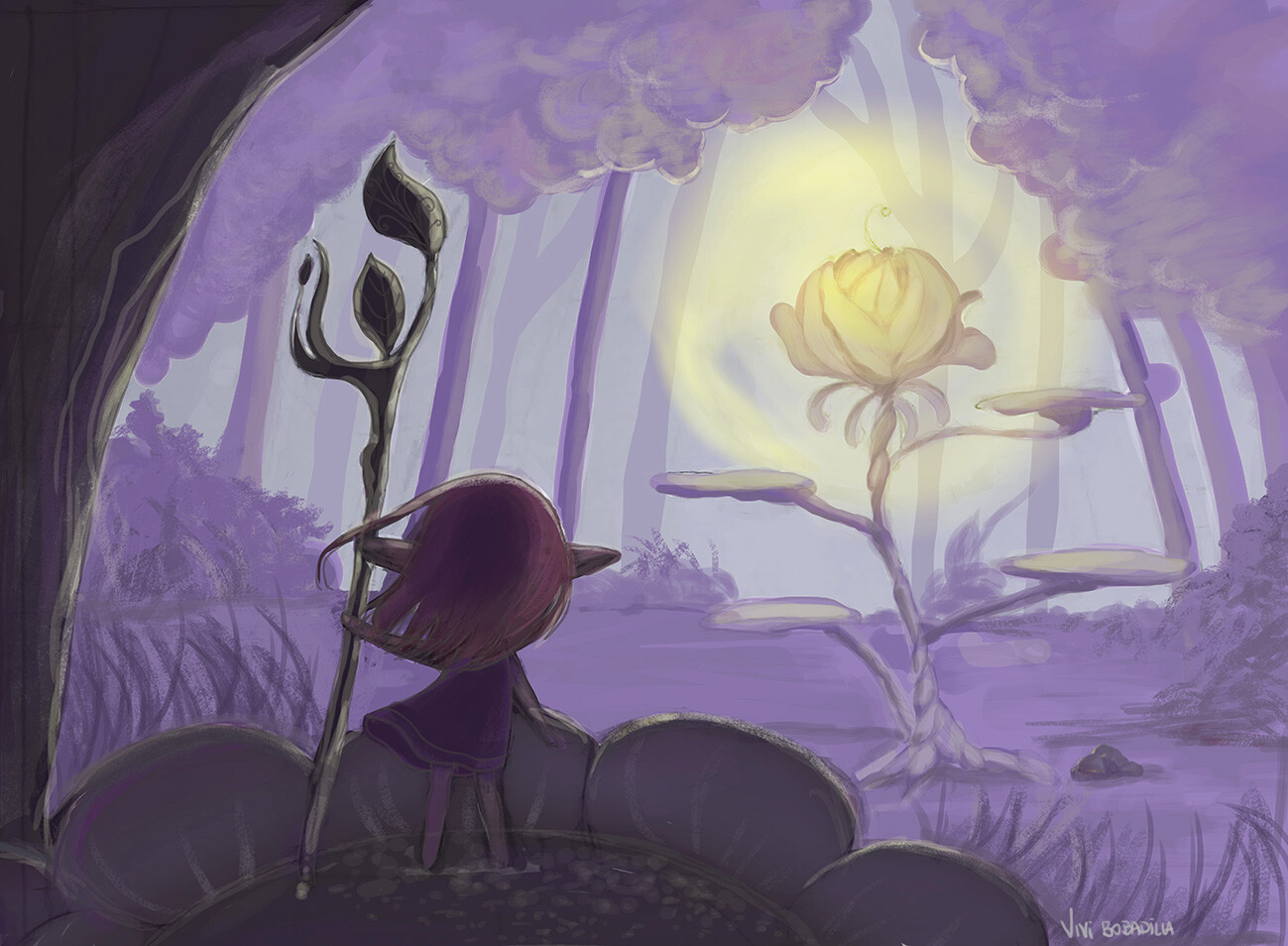 ArtStation - LA FLOR ENCANTADA