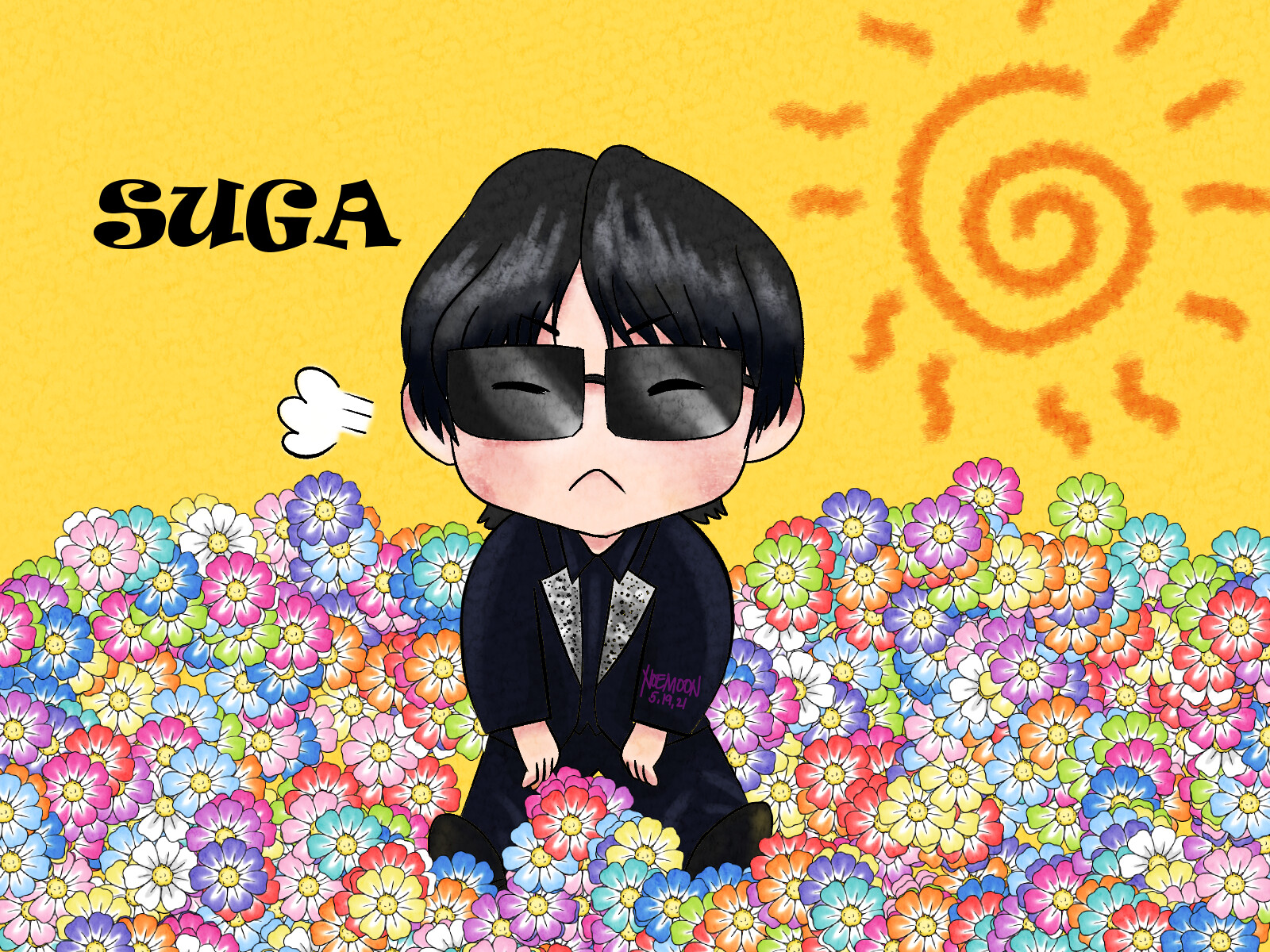 ArtStation - SUGA Flowers