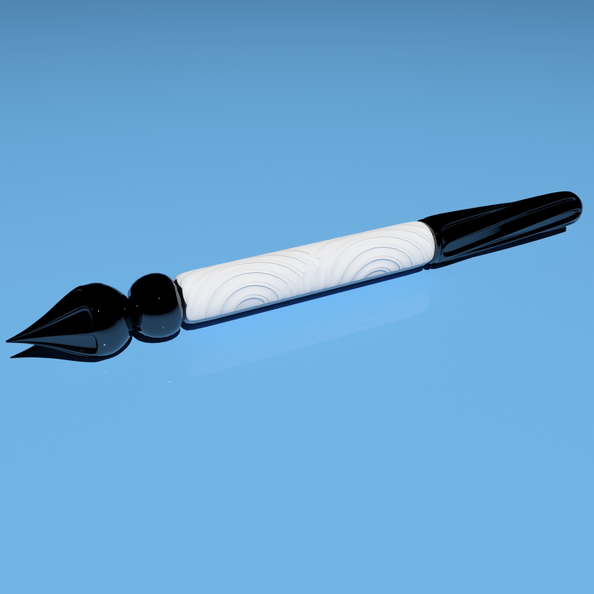 ArtStation - Glass pen in various colors