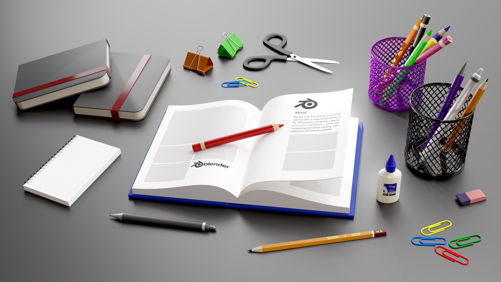 ArtStation - Office props