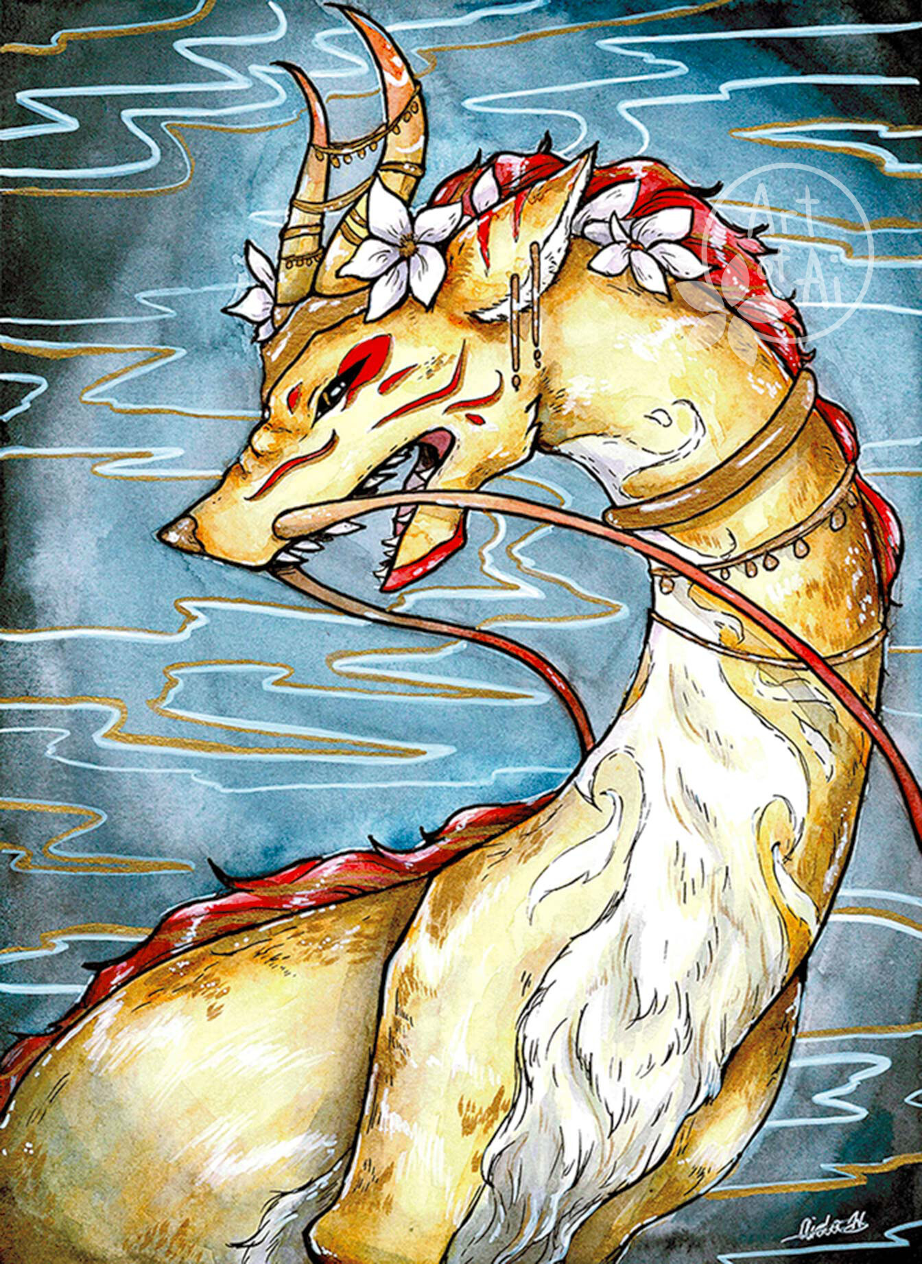 ArtStation - The Golden Dragon