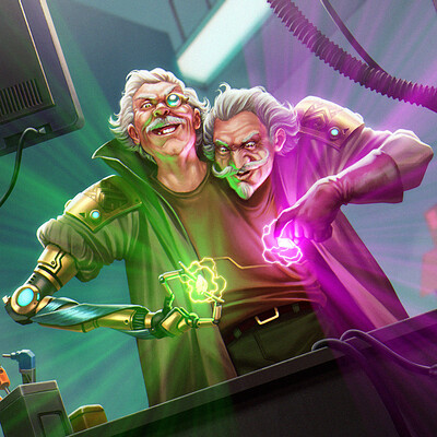 The Art of JB Casacop - Lyn Corbray and Lady Forlorn