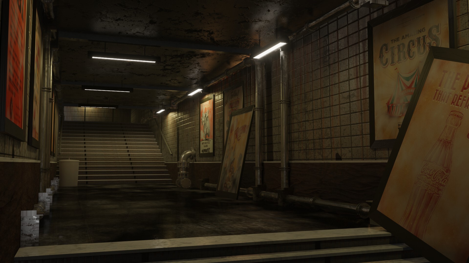 ArtStation - Creep Subway