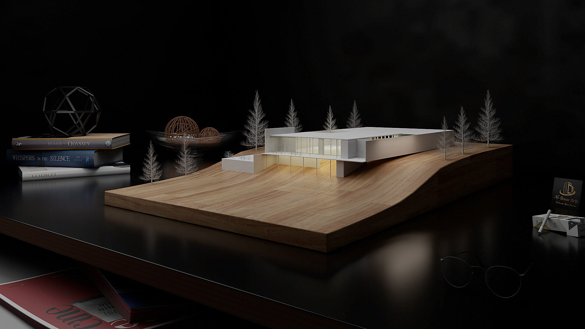 ArtStation - Architecture studio model