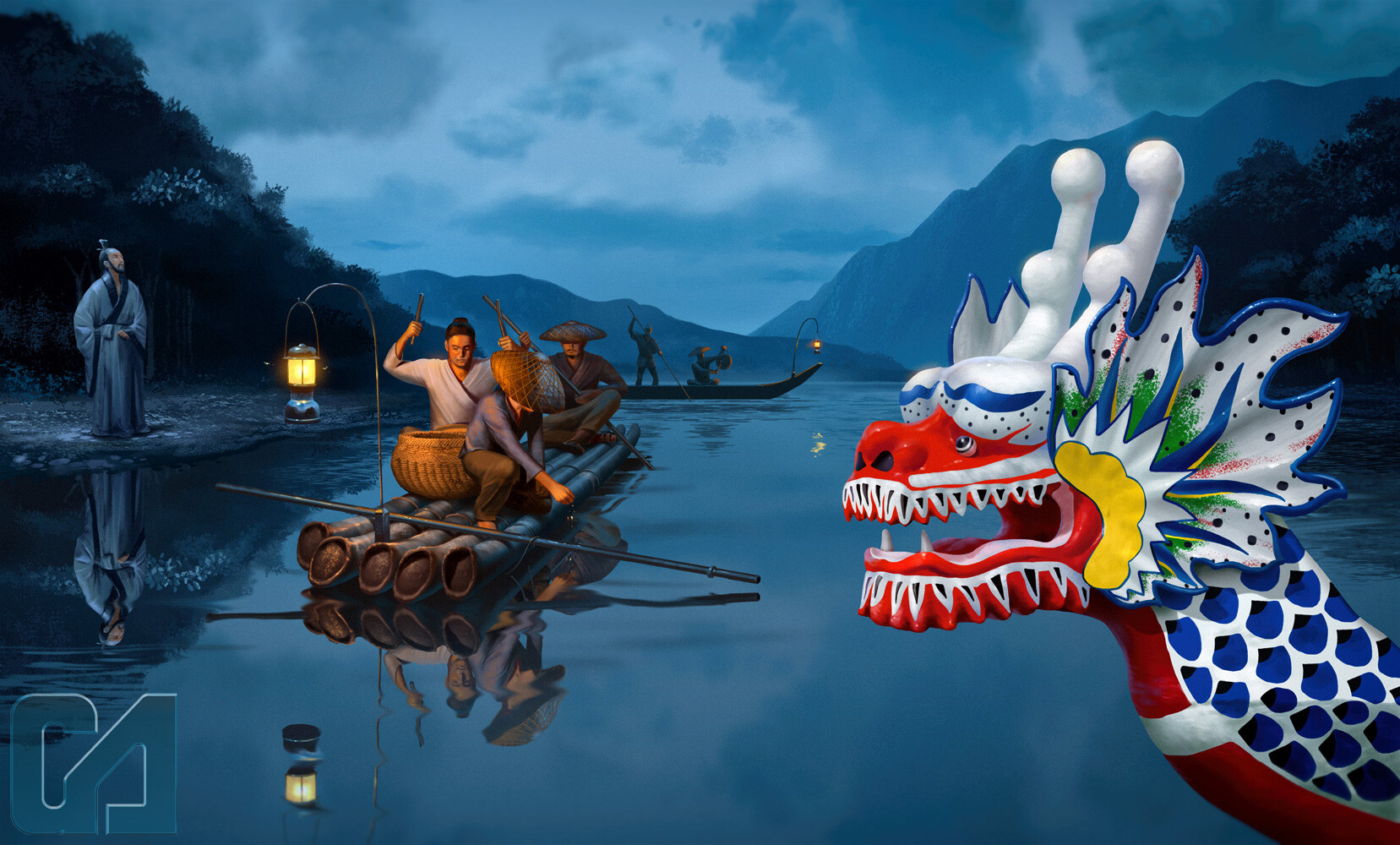 ArtStation - Dragon Boat