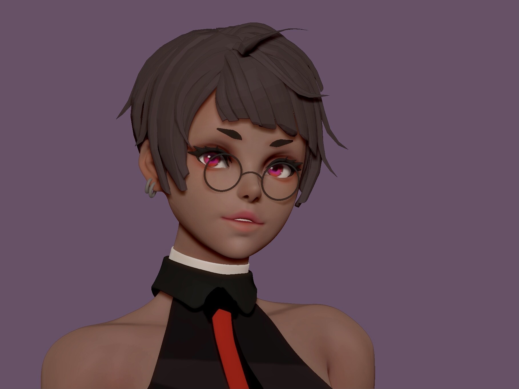 ArtStation - Female character face style practice 05