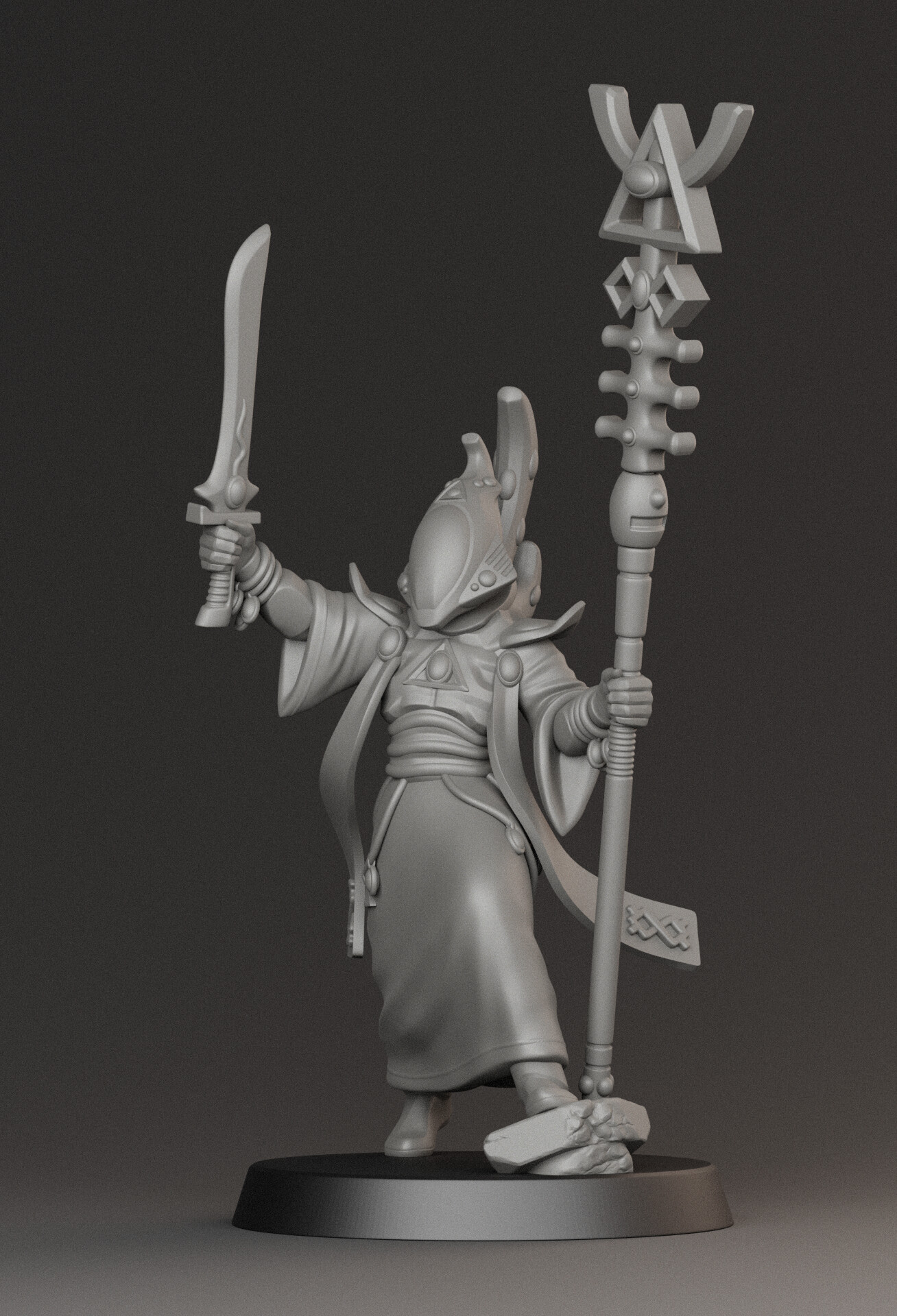 ArtStation - Eldar Spiritseer (Warhammer 40K fanart)