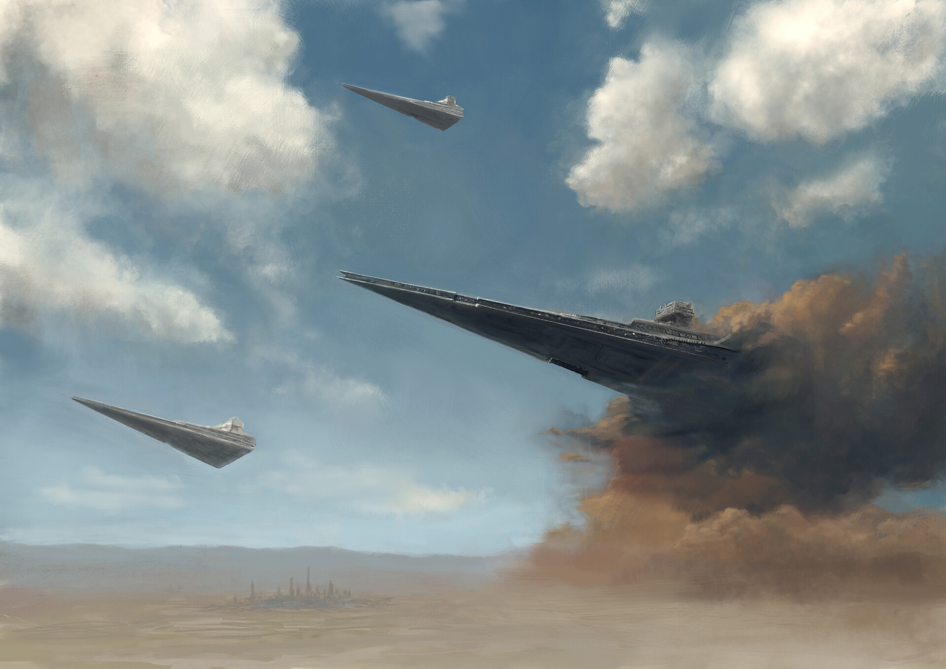 ArtStation - Star destroyers