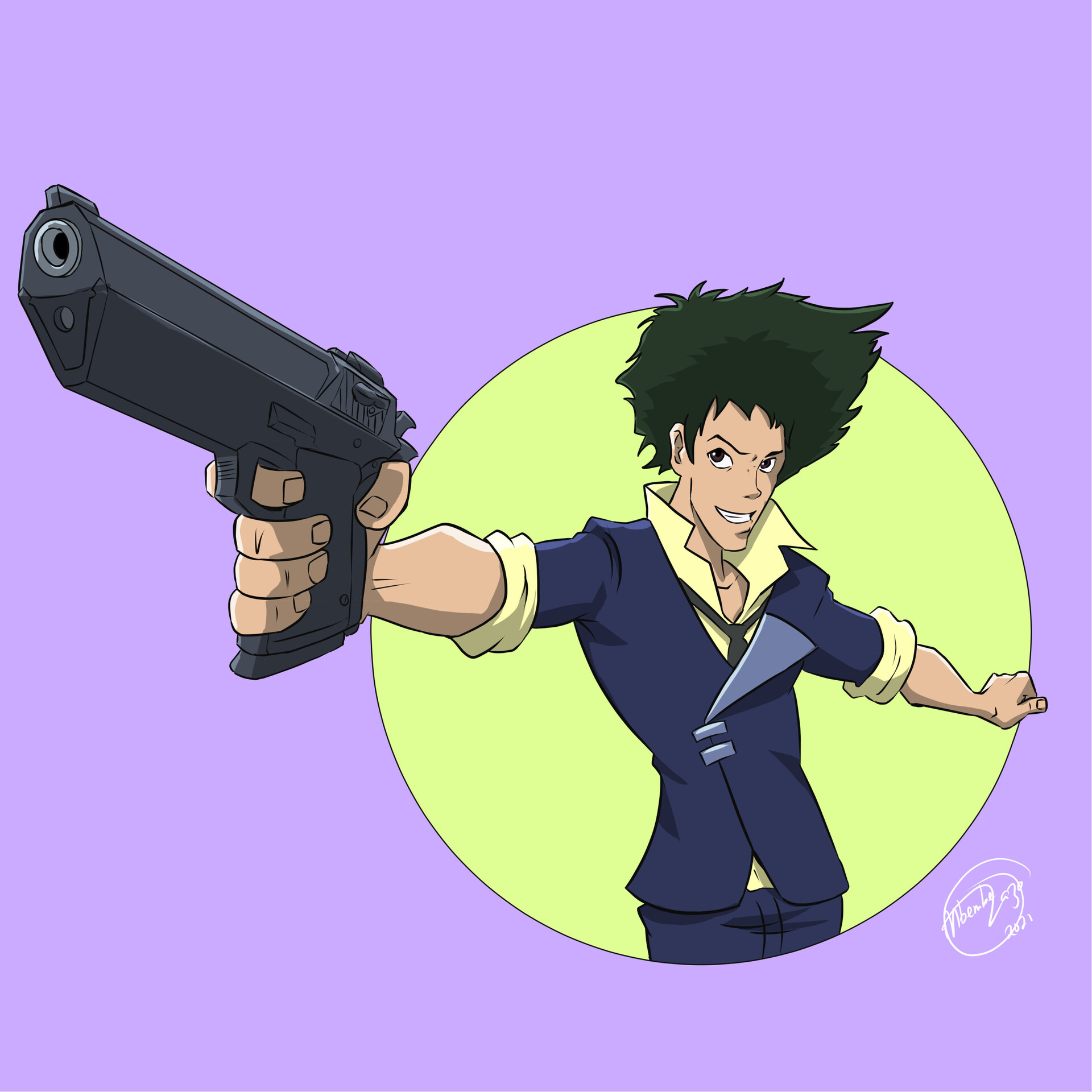 ArtStation - Spike - Cowboy Bebop