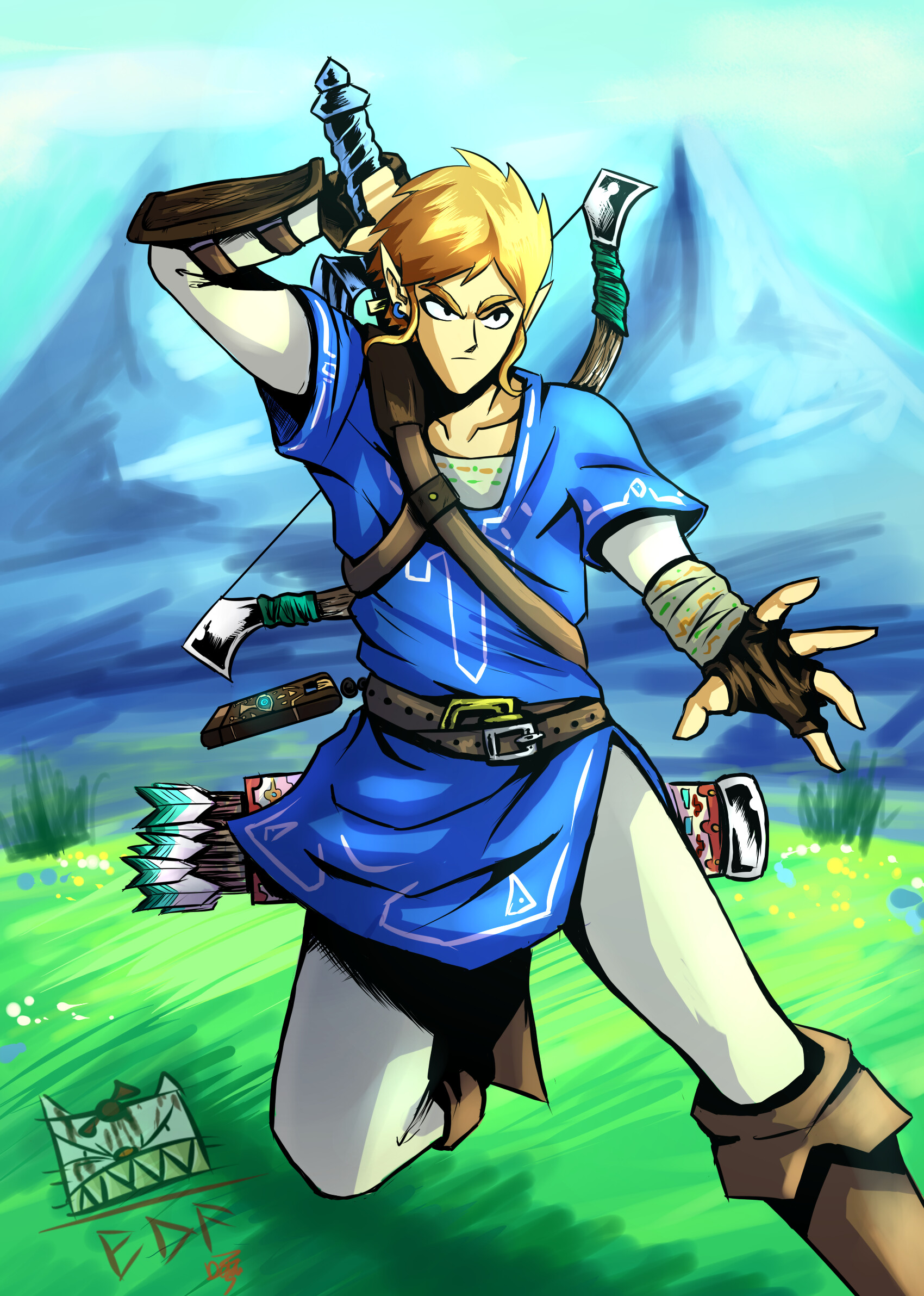 ArtStation - Link BOTW