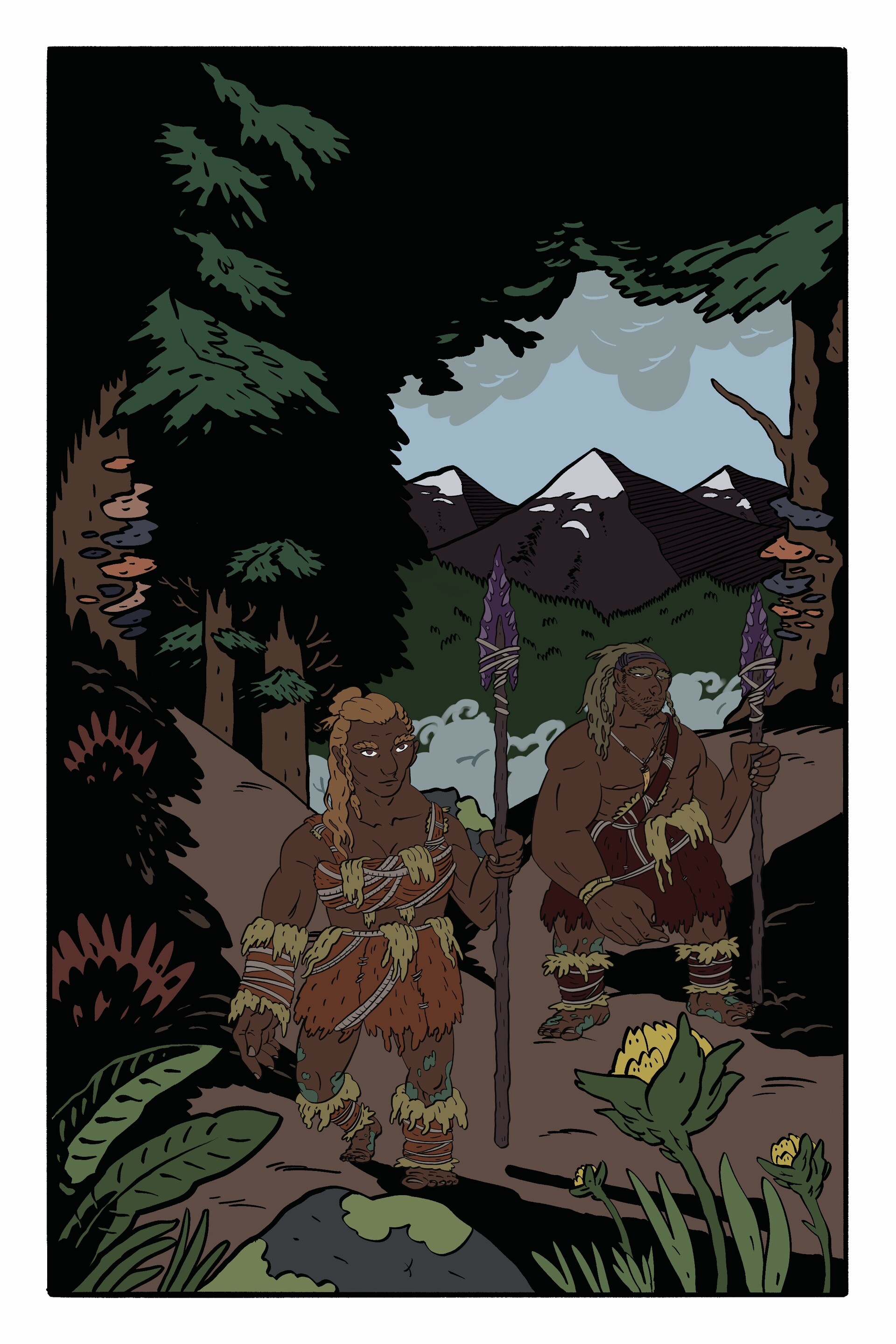 ArtStation - Some happy Neanderthals