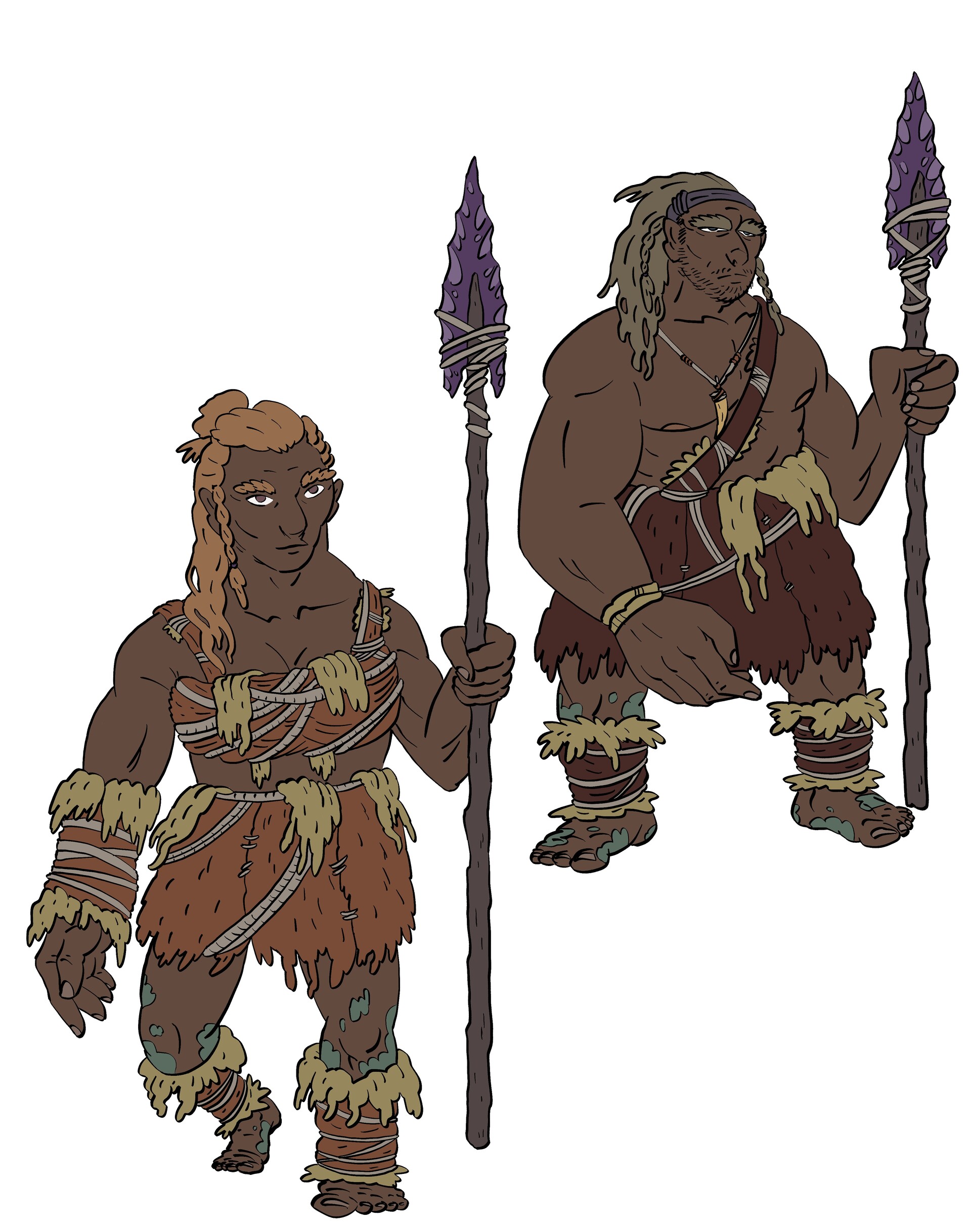 ArtStation - Neanderthal first drawing