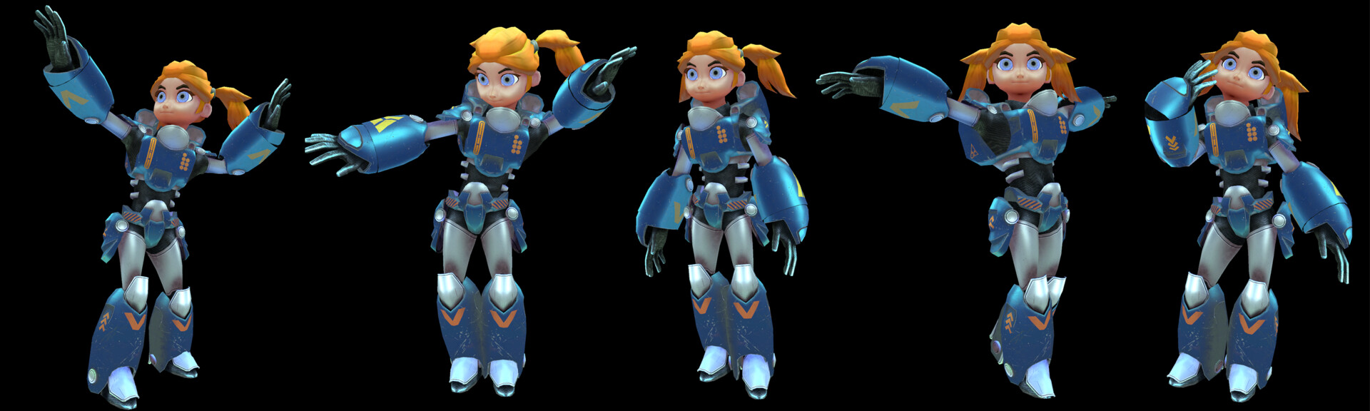 r0b0t1cA - Valkyrie Team Robotica : Evee (& VRChat Avatar)