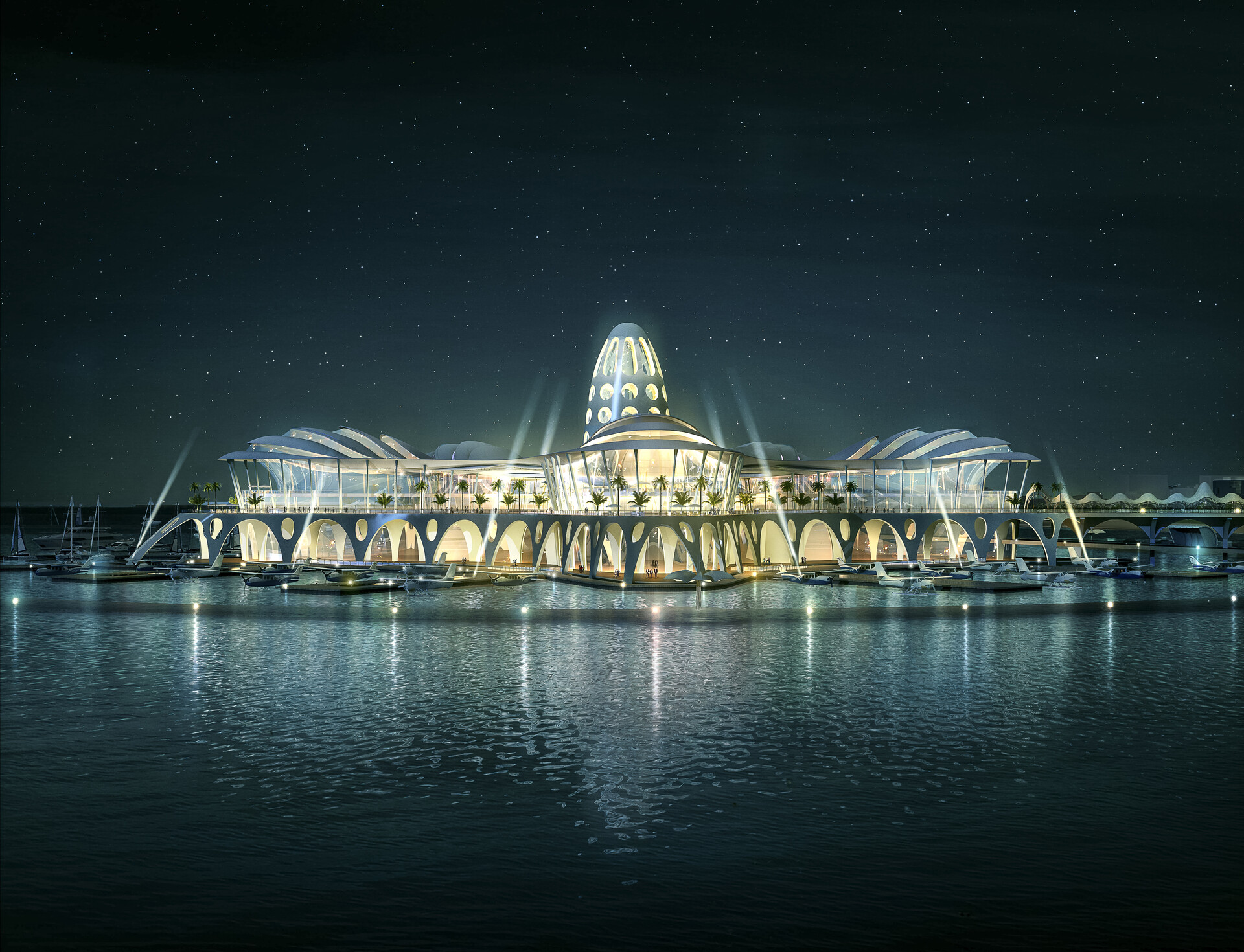 ArtStation - CGI Render- Resort Hotel