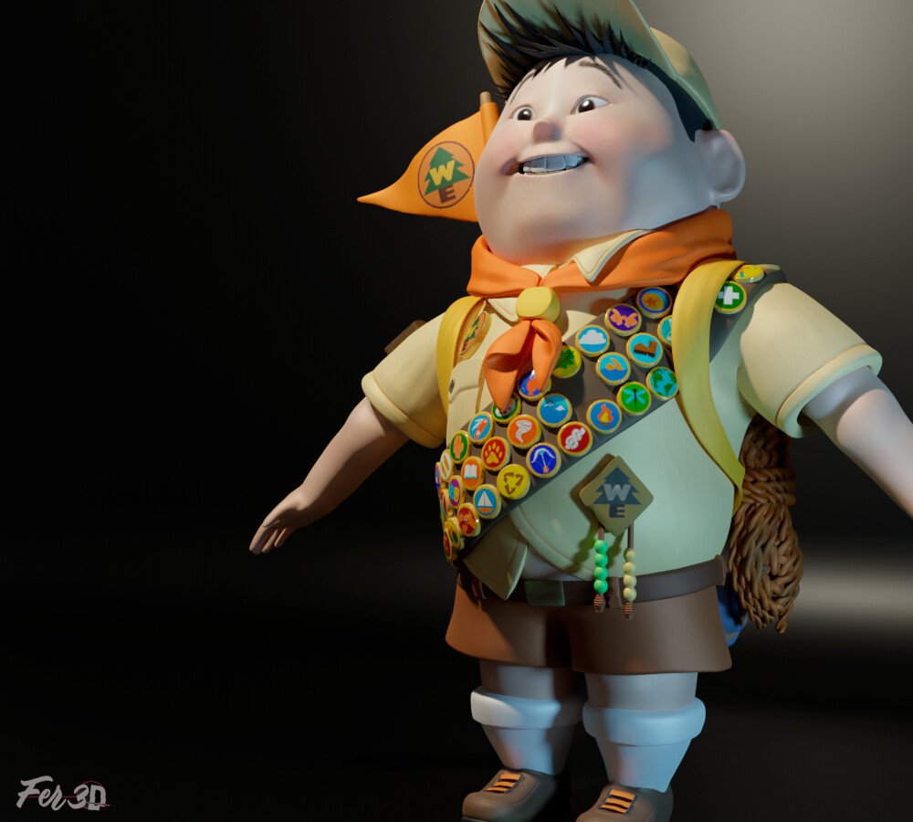 Up Characters Russell