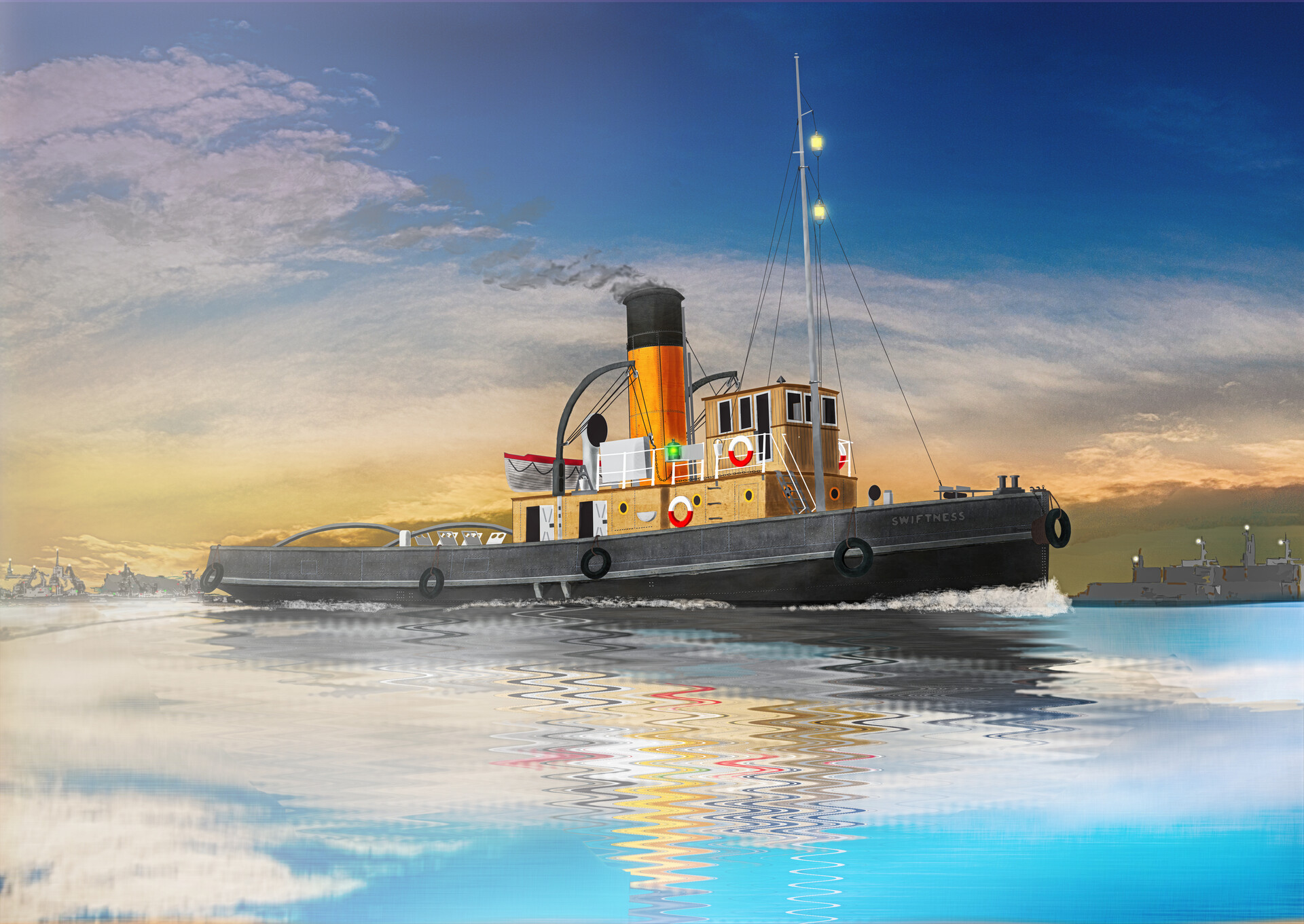 ArtStation - Tugboat