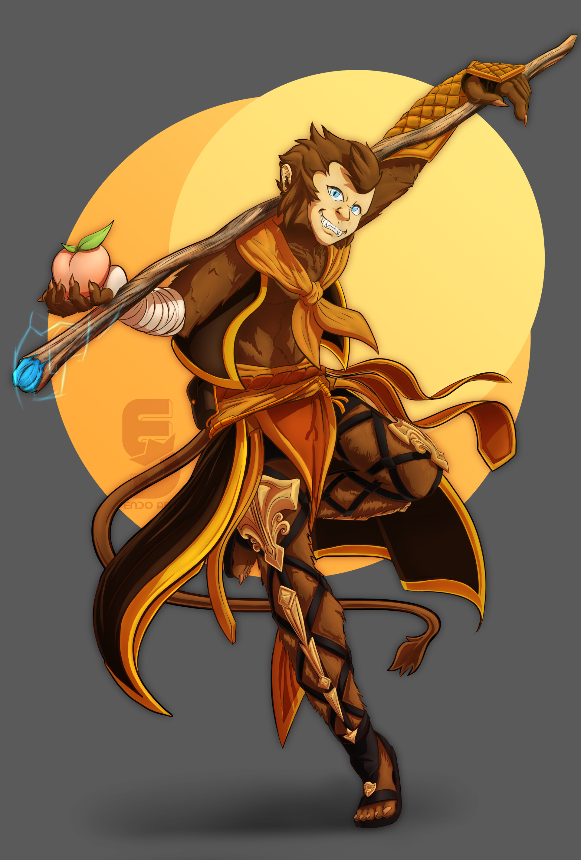 ArtStation - Monkey Monk