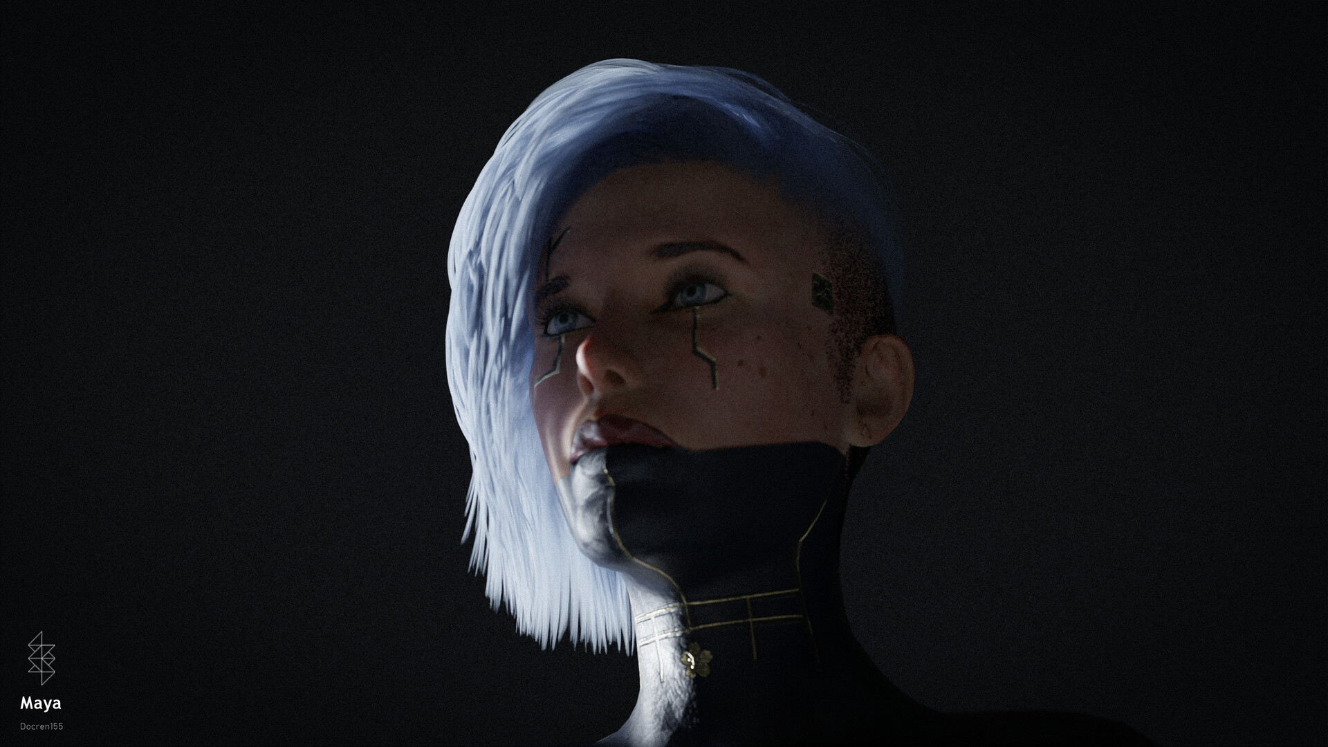 ArtStation - Maya - Cyberpunk Girl