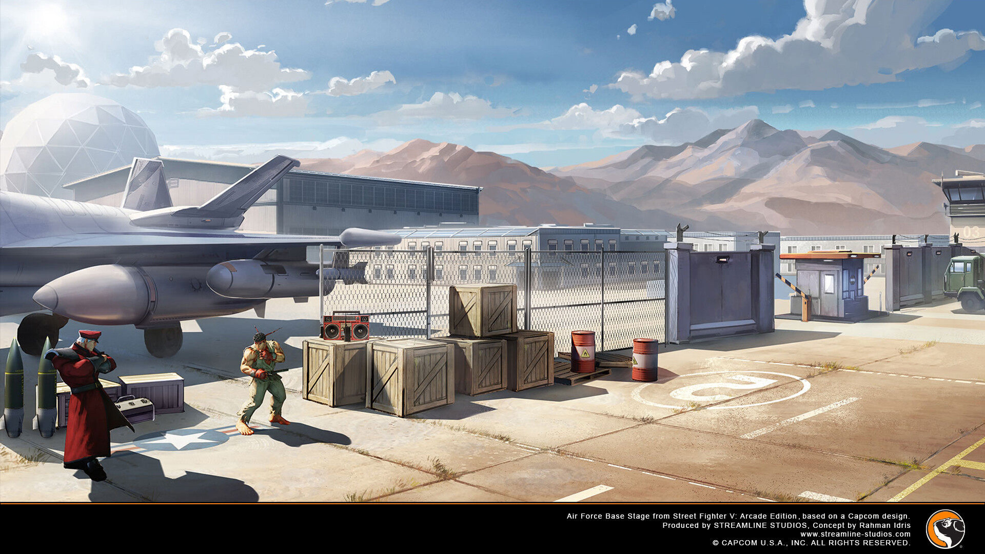 Rahman Idris - Street Fighter V - Arcade Edition Air Force Base