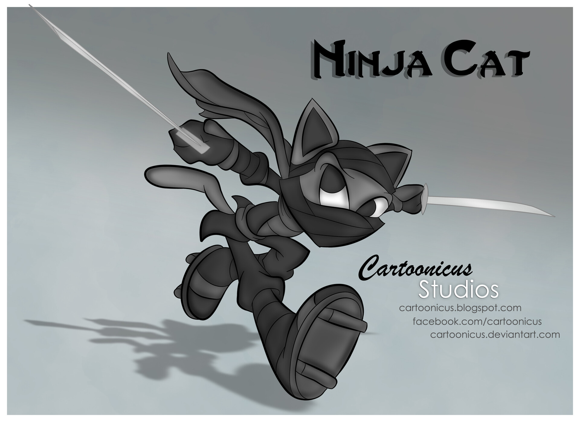 ArtStation - Ninja Cat
