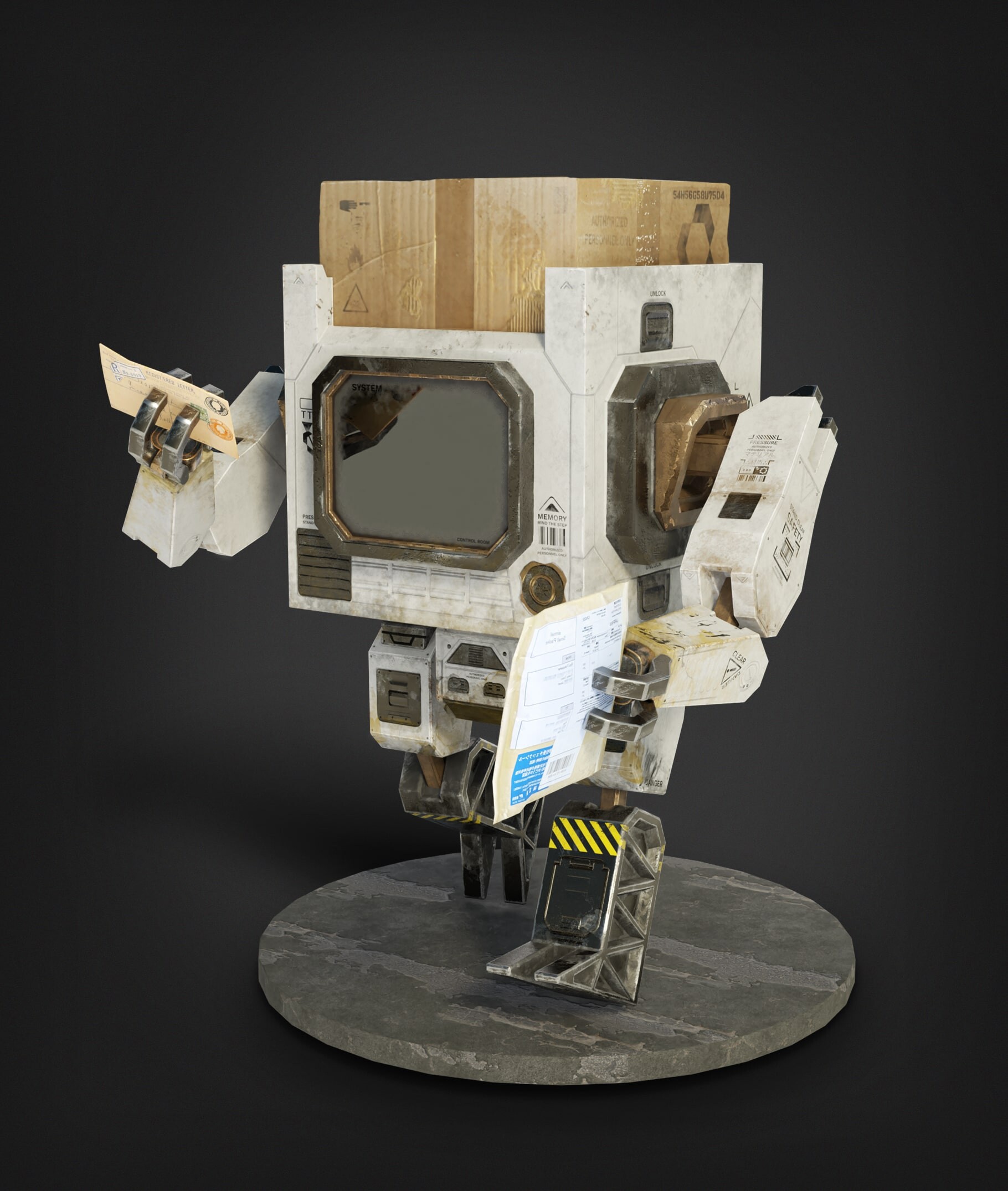 ArtStation - Package Robot