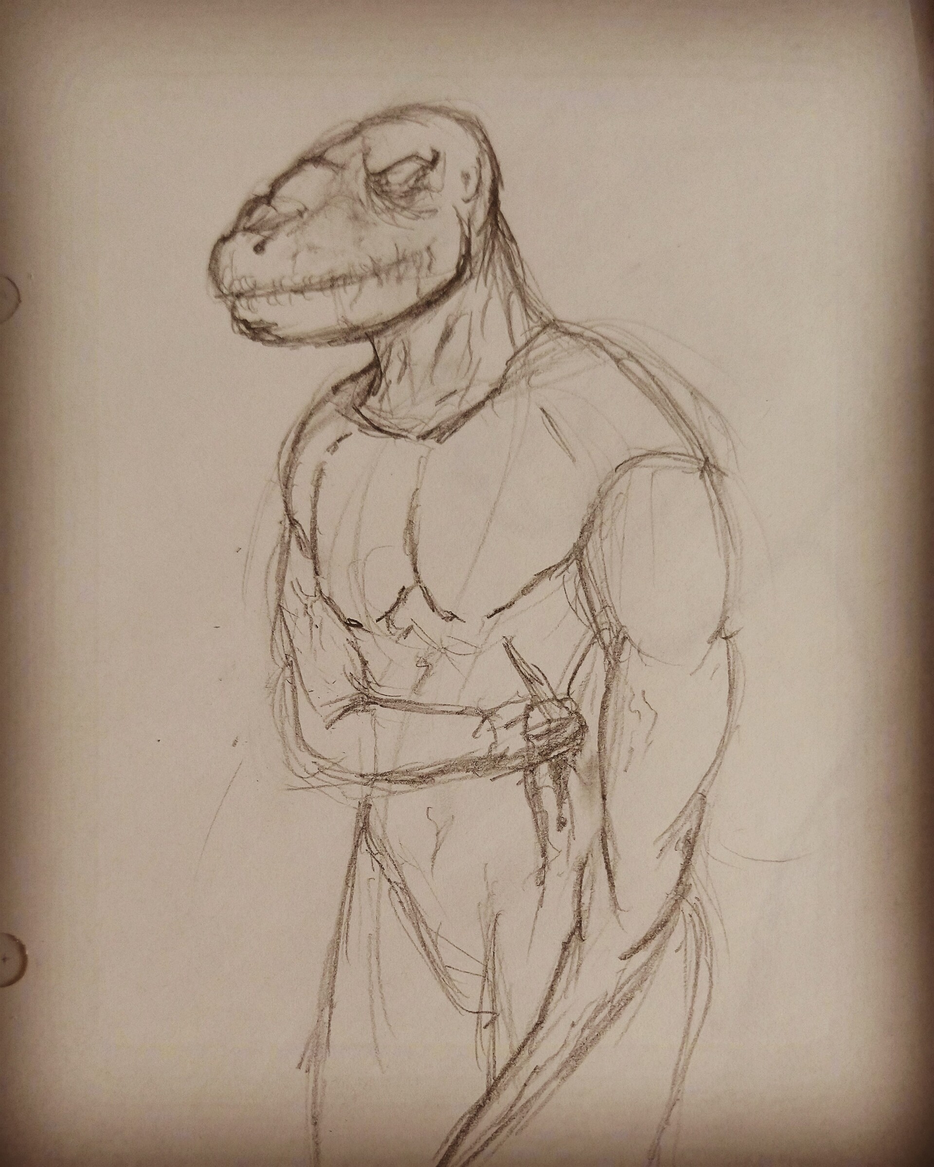 ArtStation - Reptile men