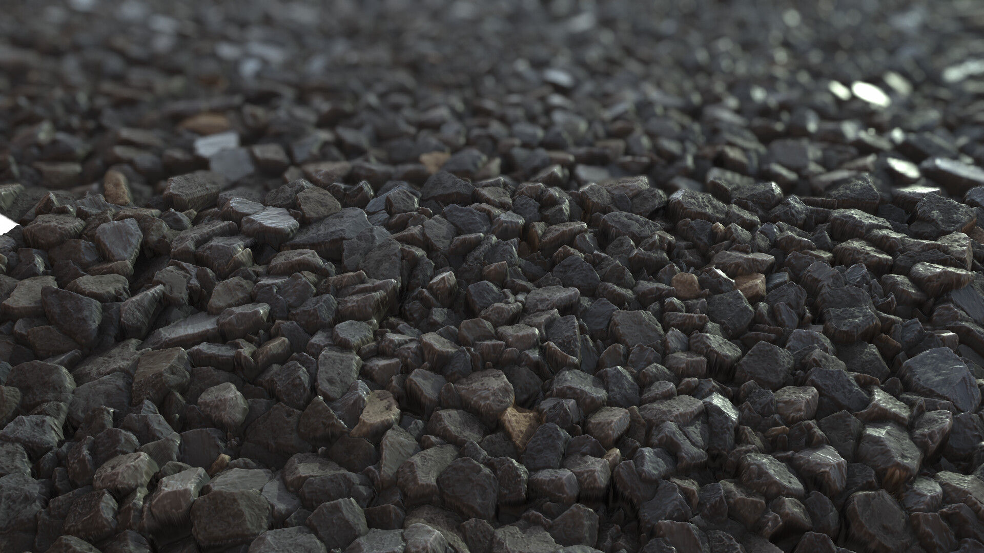 ArtStation - Construction side rocks