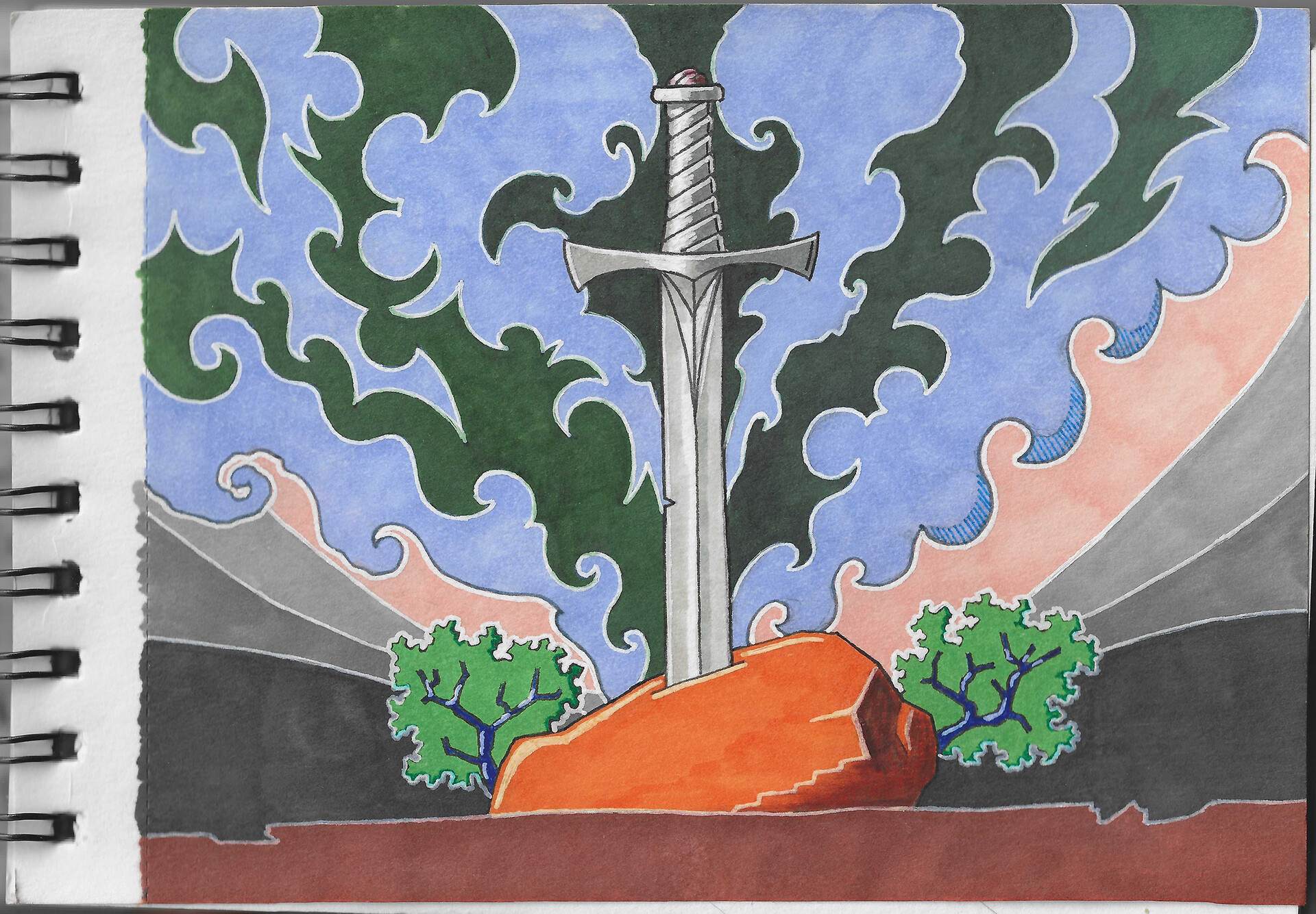 ArtStation - The Old Legend.