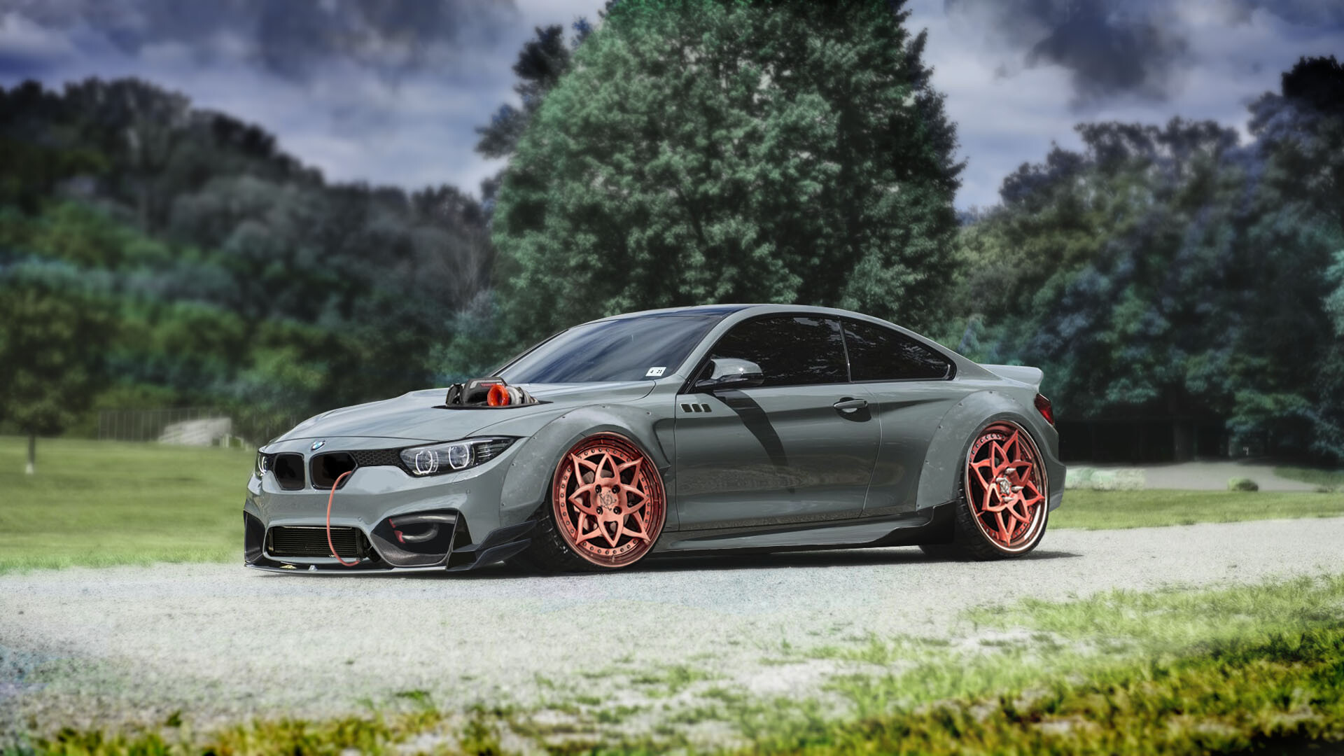 ArtStation - BMW M4 Bodykit