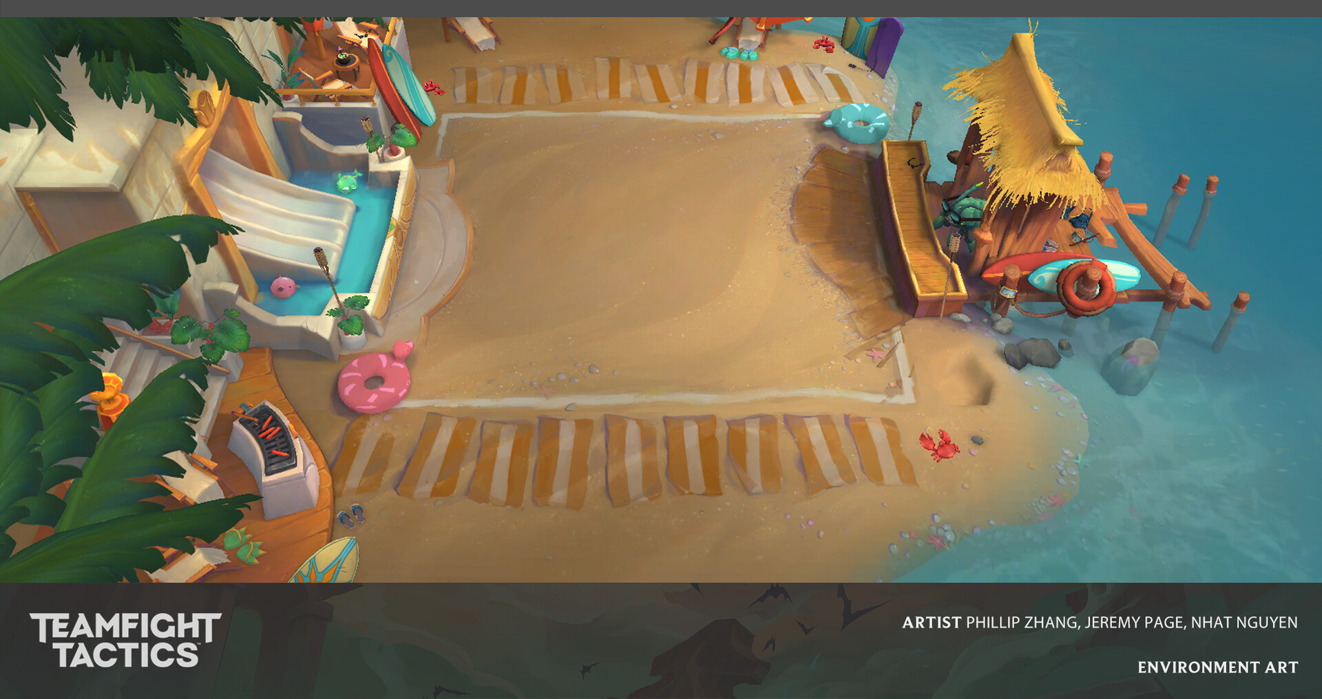 Phillip Zhang 泽彦 - Pool party Arena - Reckoning - Teamfight Tactics