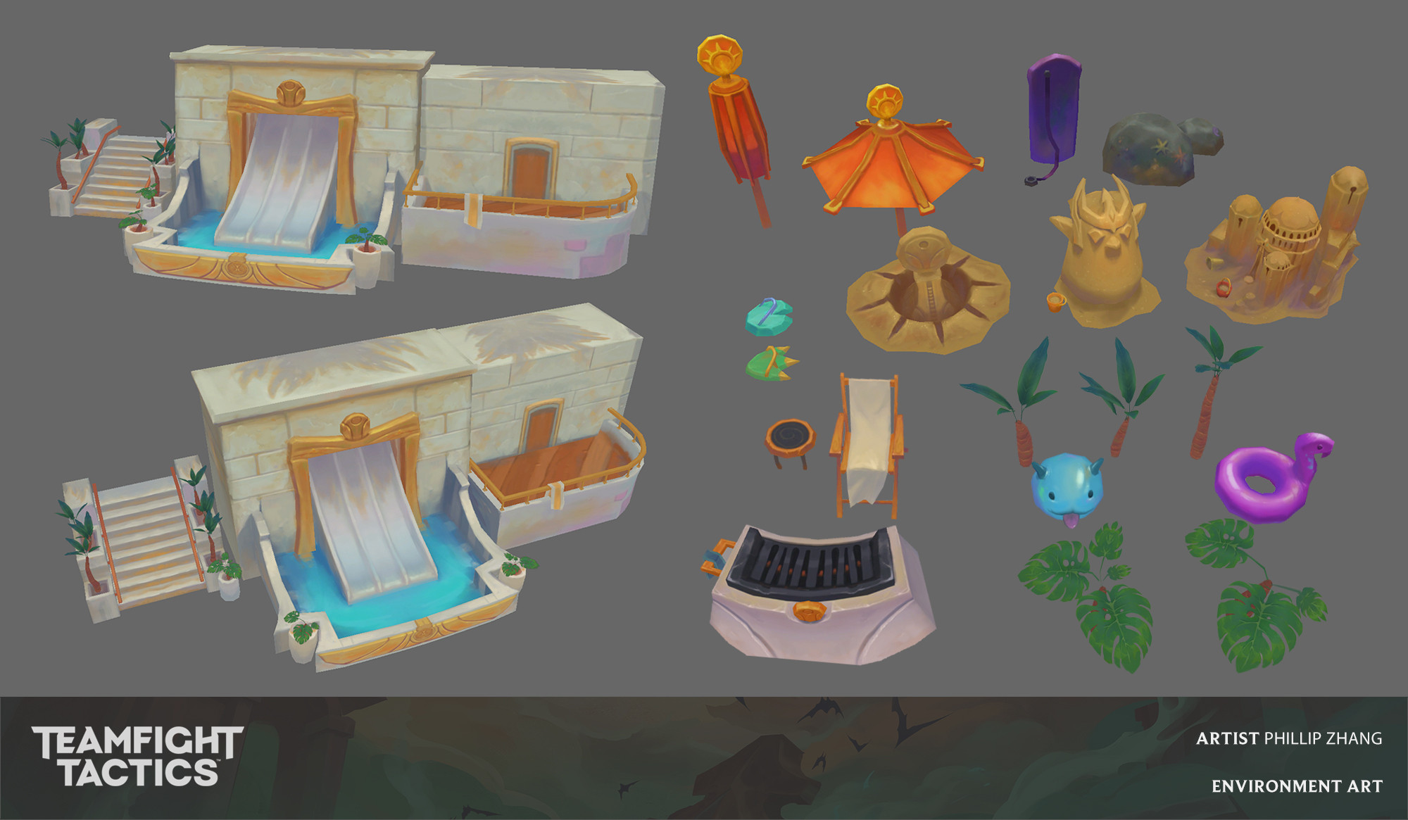 Phillip Zhang 泽彦 - Pool party Arena - Reckoning - Teamfight Tactics