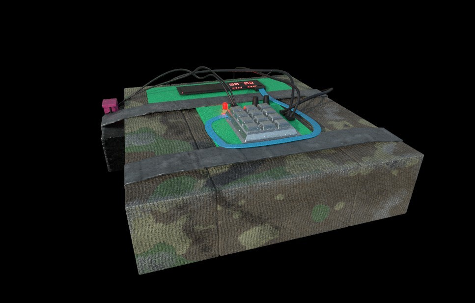 ArtStation - C4 Bomb