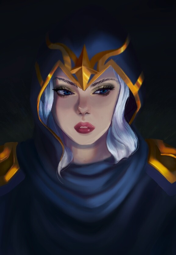 ArtStation - Ashe Portrait