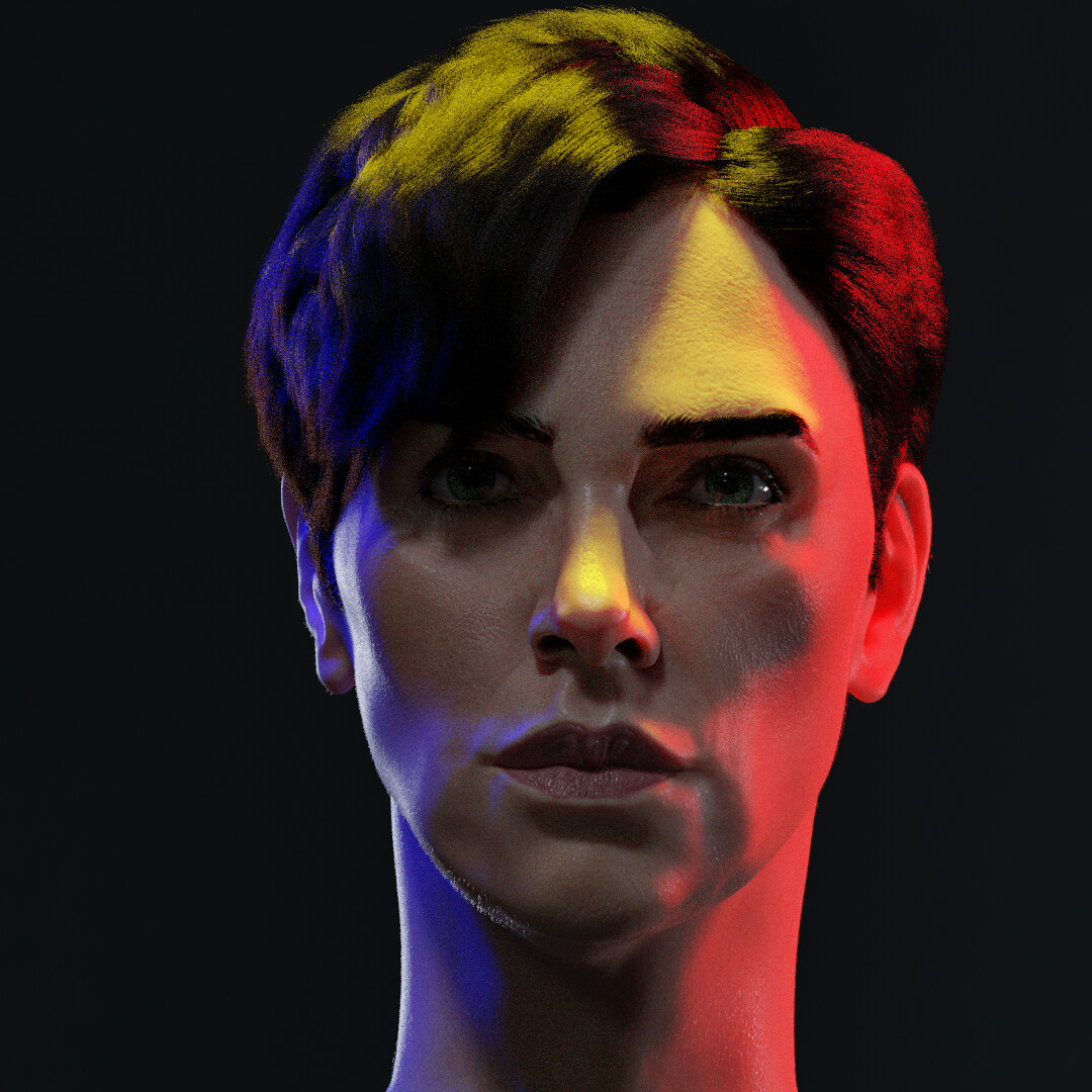 ArtStation - Charlize Theron ( the Old Guard)
