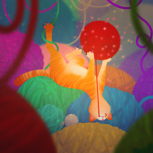 ArtStation - Happy Cat