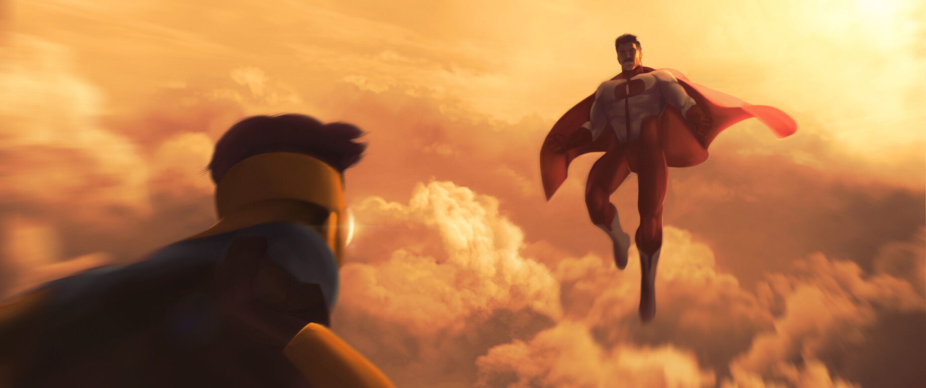 ArtStation - Invincible and Omni-Man