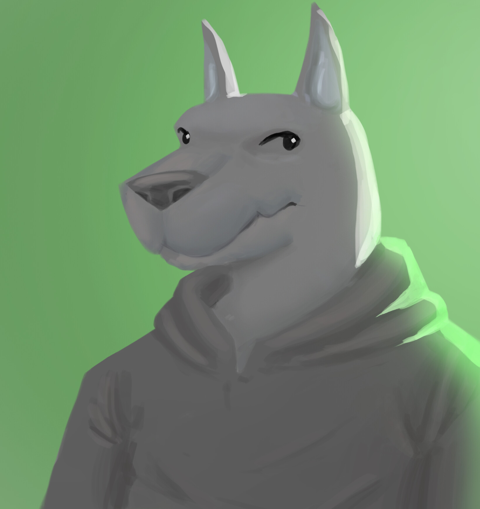 ArtStation - Dog de moletom