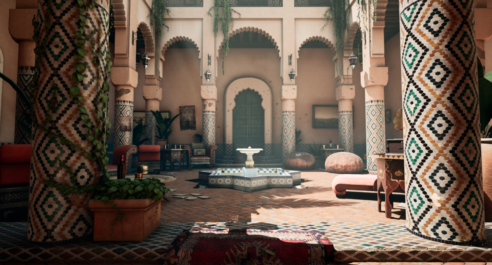 ArtStation - Moroccan Riad