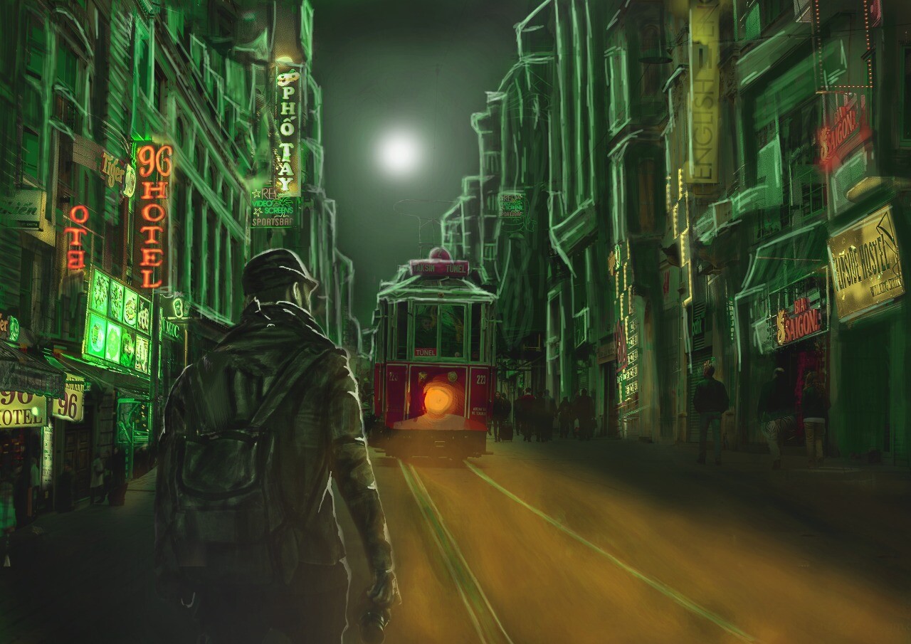 ArtStation - Cyber Dystopian