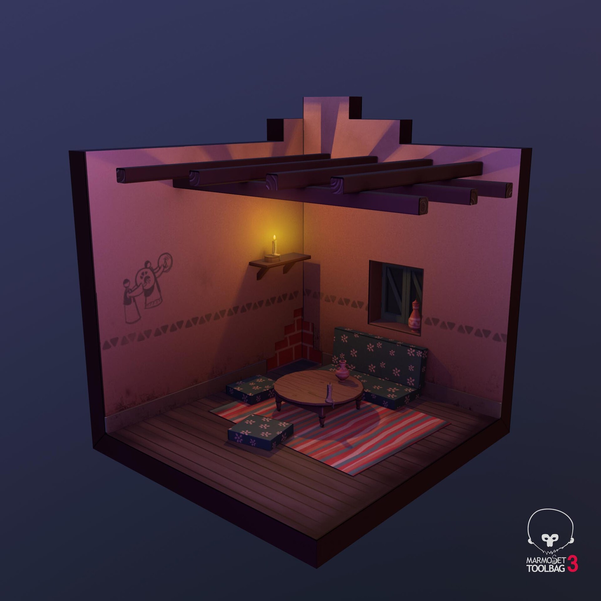 ArtStation - Ali's room