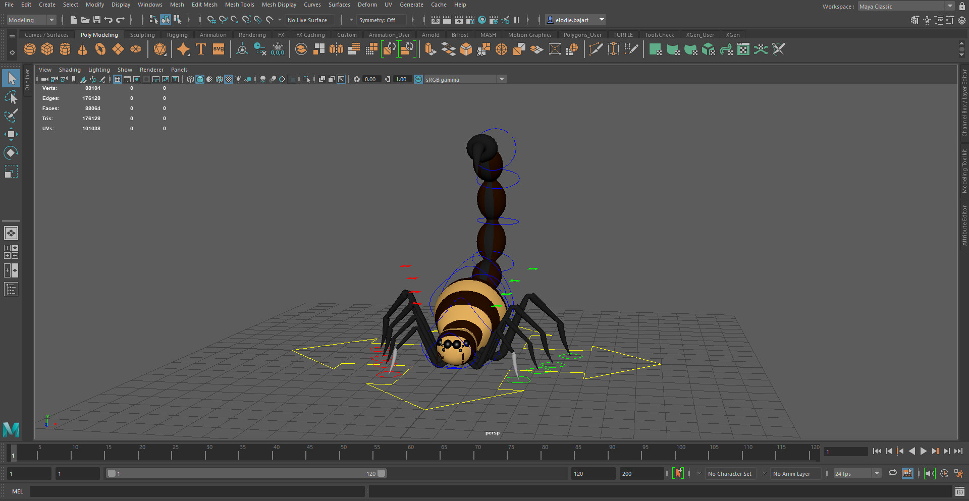 ArtStation - Rig Spider_scorpio
