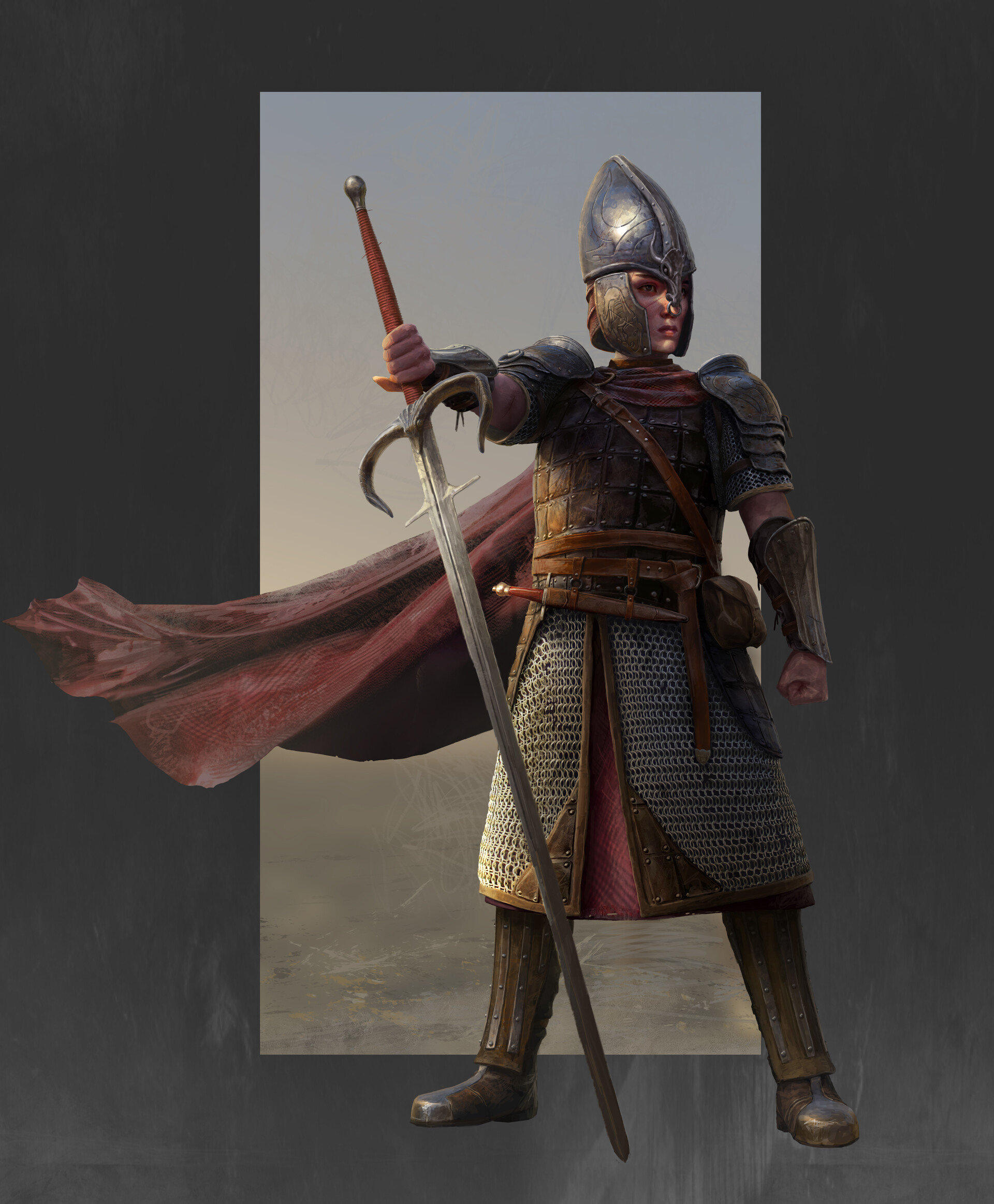 Knight in Snow by Zephyr Zheng : ImaginaryKnights