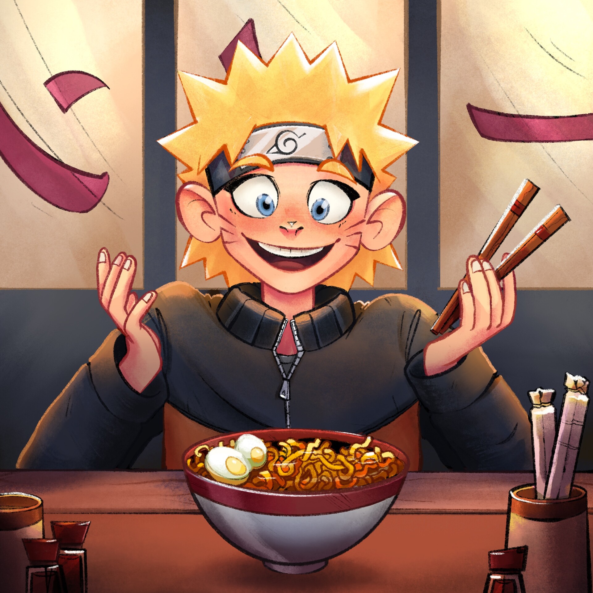 ArtStation - Ramen DATTEBAYO!