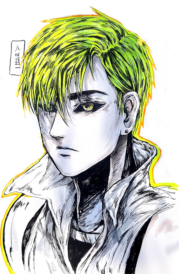 ArtStation - One punch man sketches