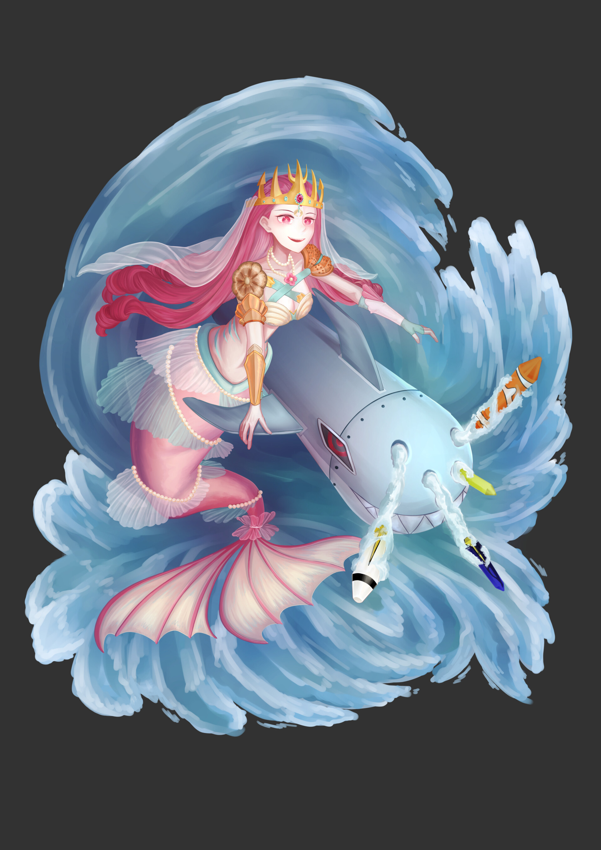 ArtStation - Torpedo Mermaid